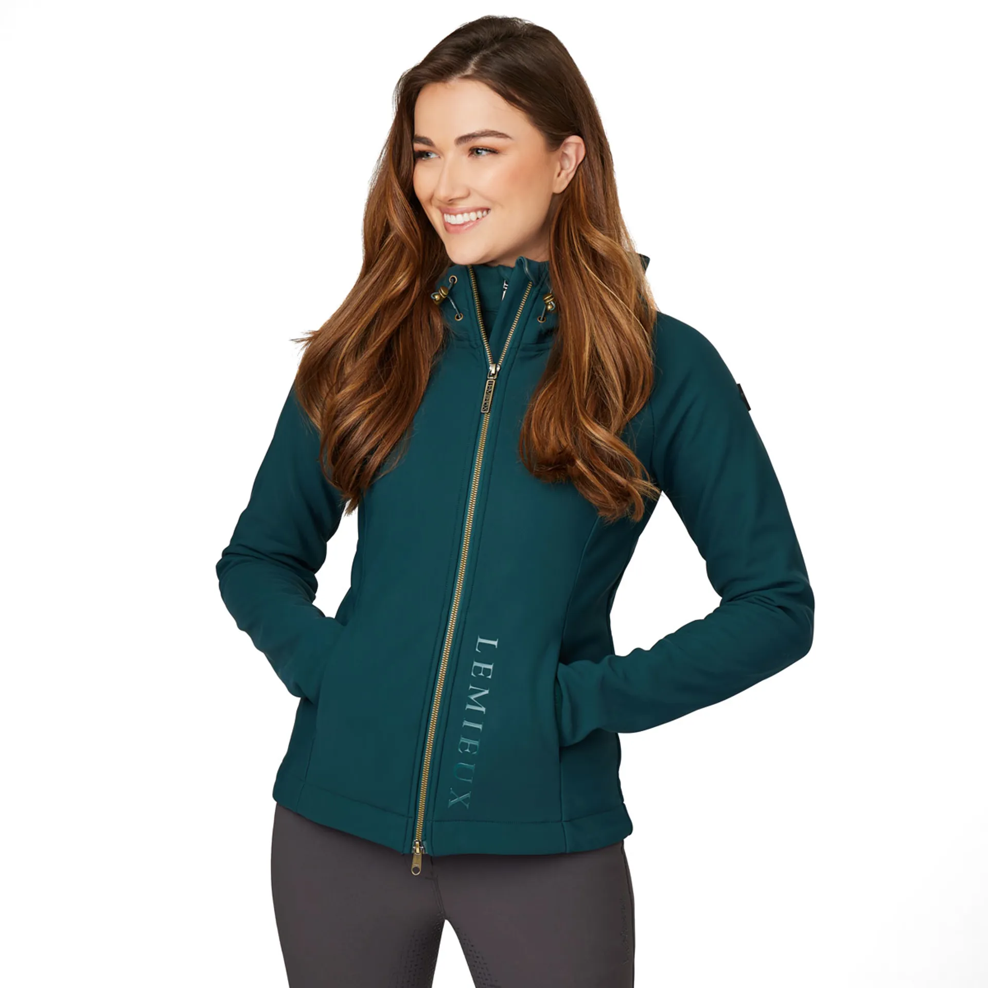 LeMieux Charlotte Ladies Softshell Jacket - Spruce