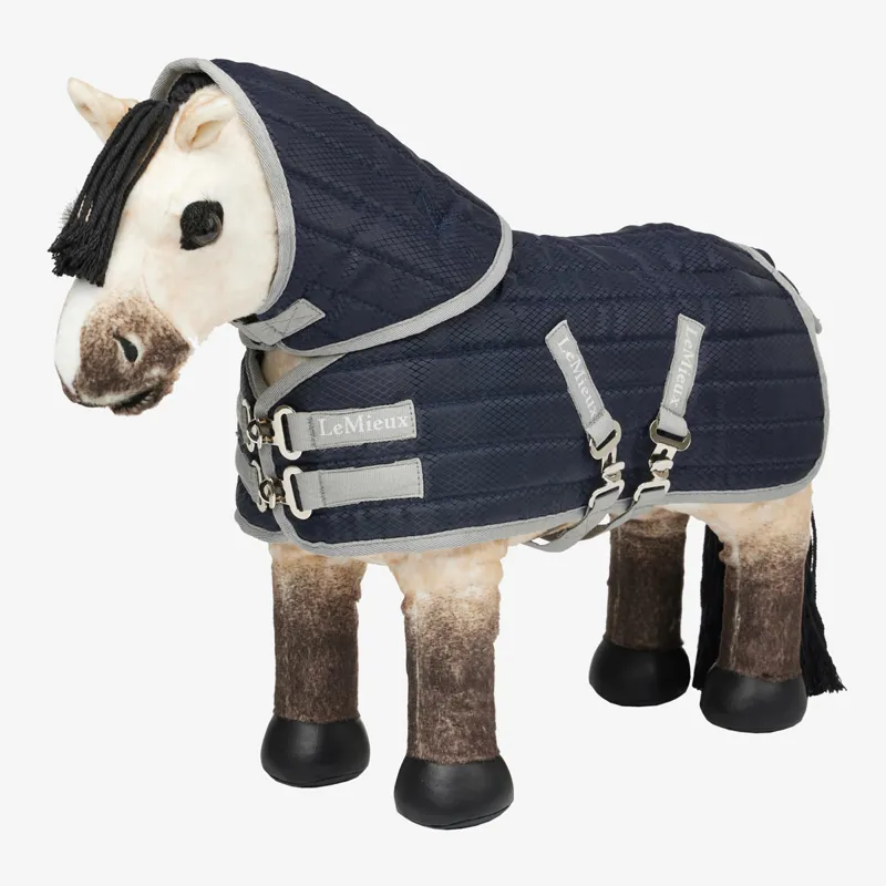 LeMieux Mini Toy Pony Stable-Tek Rug - Navy