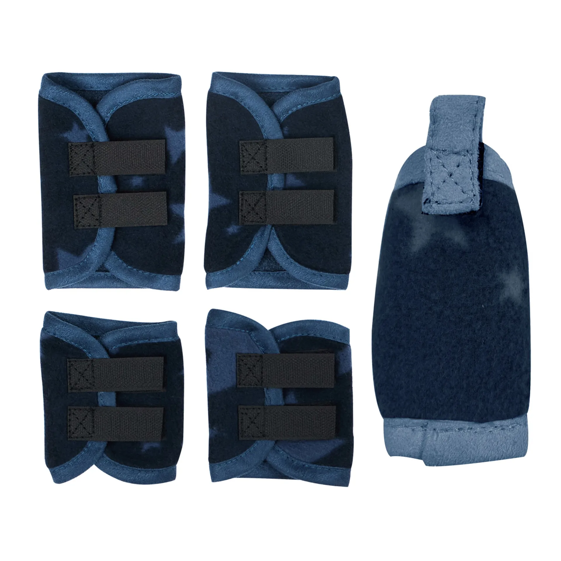 LeMieux Mini Toy Pony Star Travel Boots Tail Guard Set - Atlantic