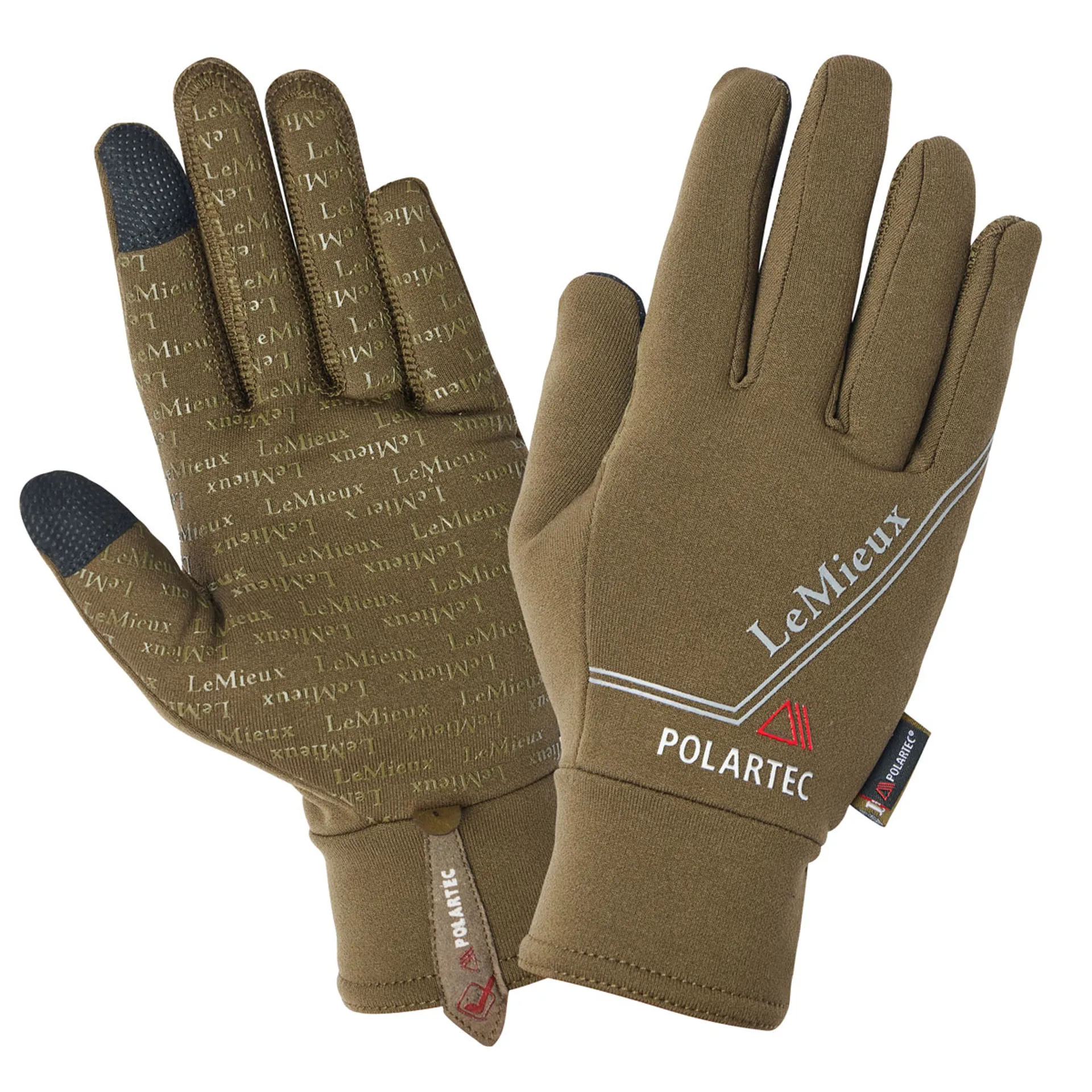 LeMieux Polartec Adults Winter Riding Gloves - Alpine