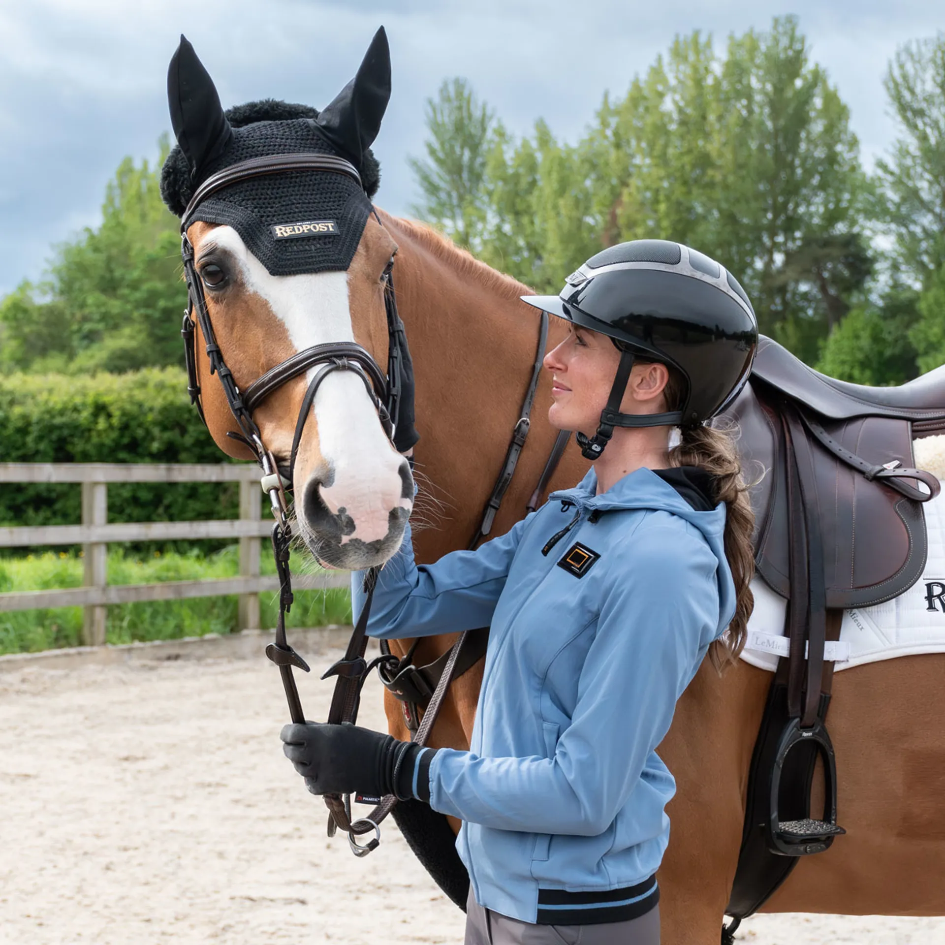 KASK Star Lady Pure Shine Riding Hat - Black