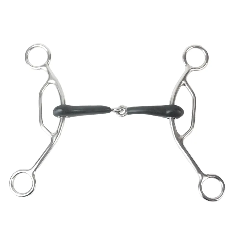 Abbey England Vulcanite Jointed American Gag Bit