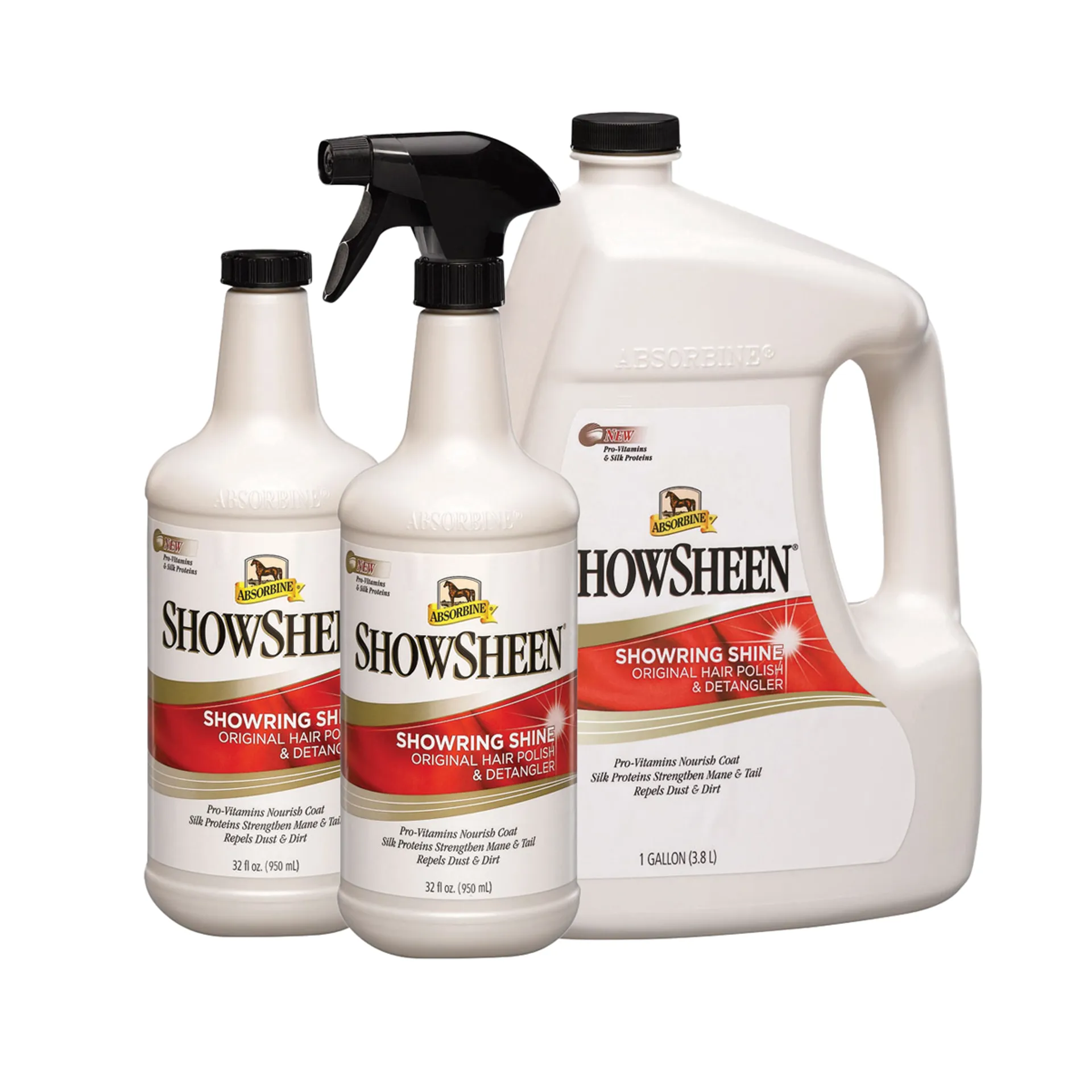 Absorbine ShowSheen Showring Shine Hair Polish and Detangler