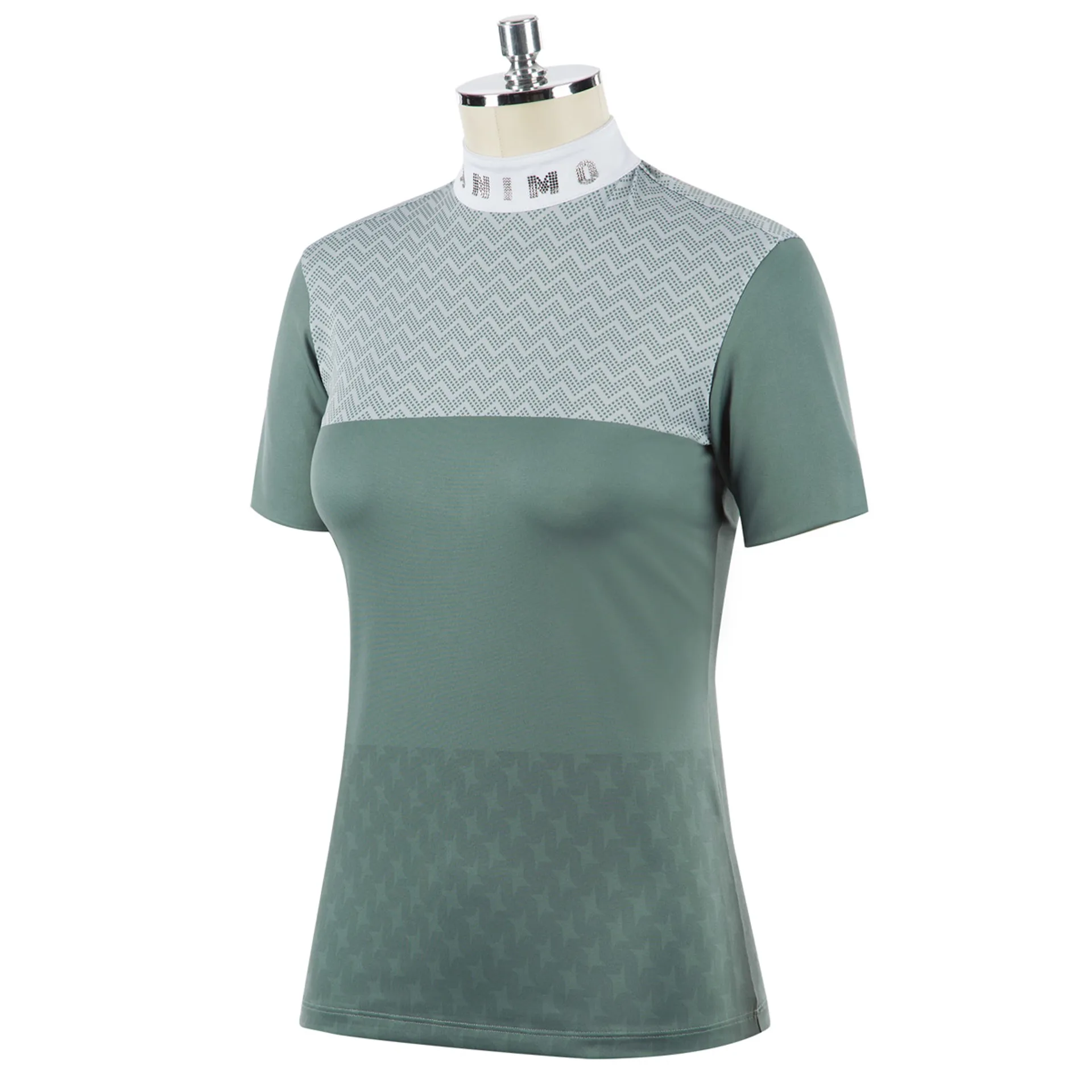 Animo Barnas Ladies Short Sleeve Competition Shirt - Giada Green