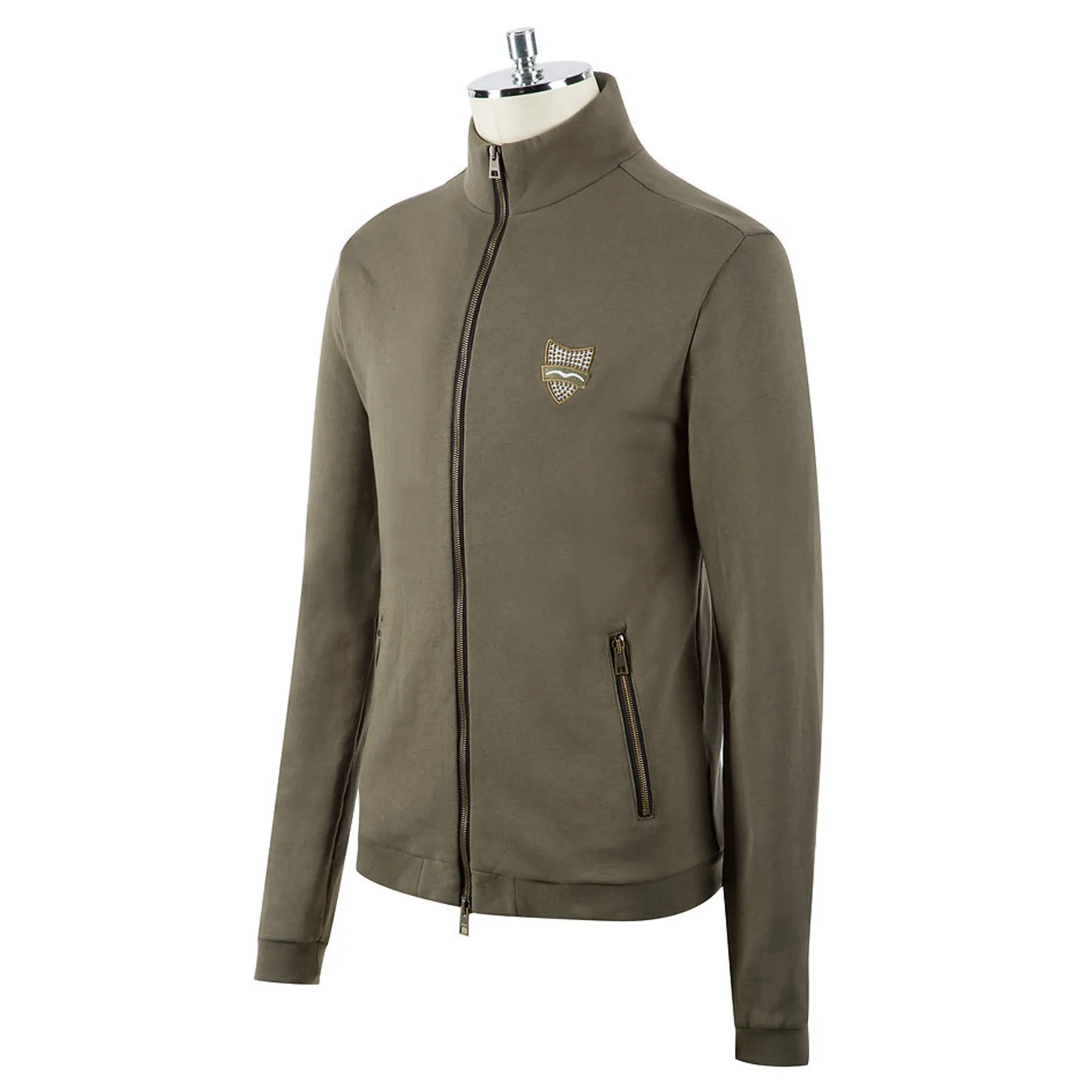 Animo Empyre Mens Sweat Jacket - Army