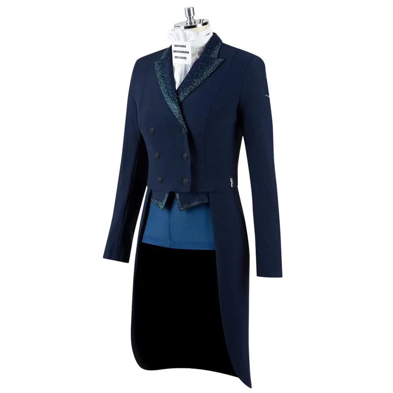 Animo Levay B7 Ladies Competition Tail Coat - Ombra Blue