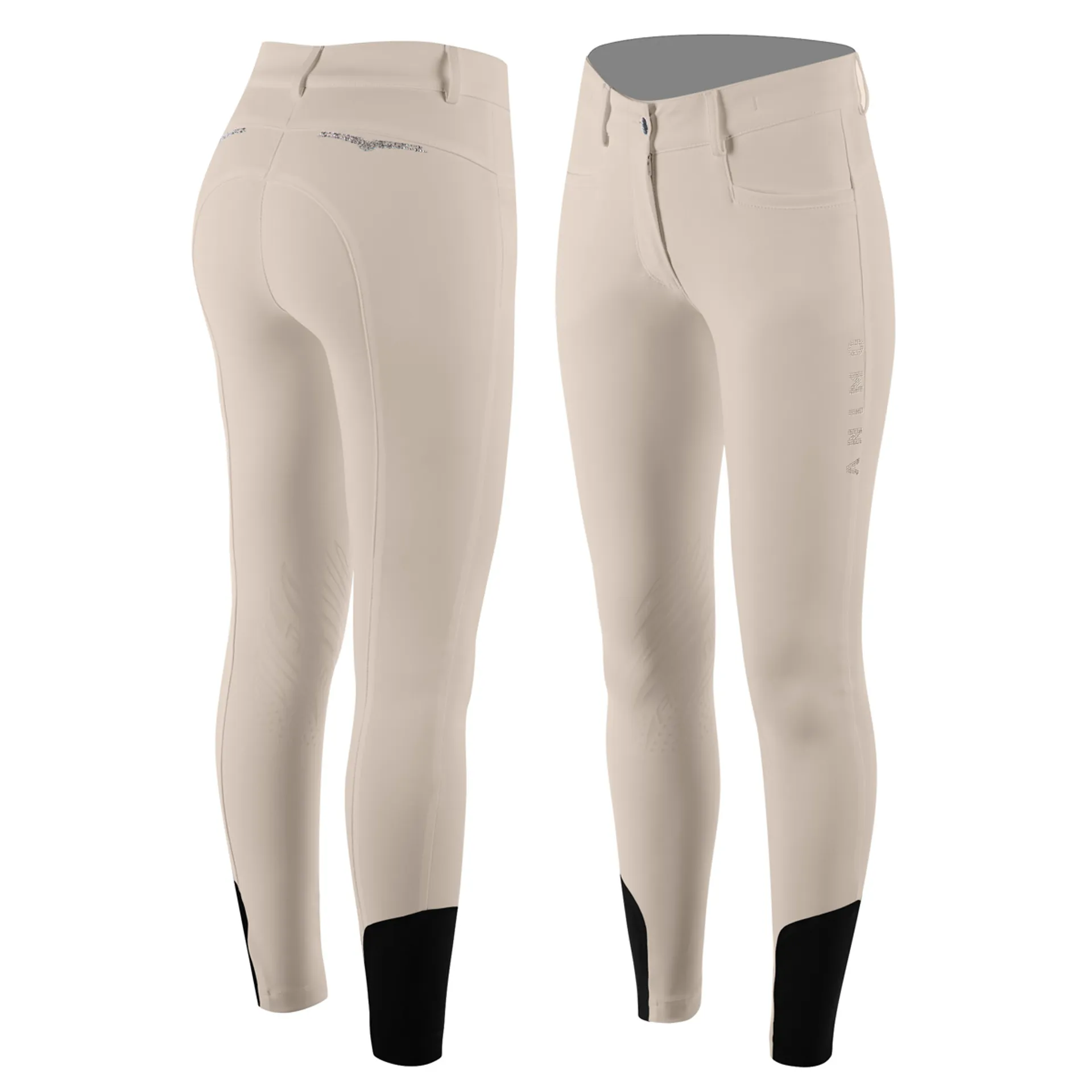 Animo Narcissa Knee Grip Ladies Competition Breeches Calla Beige