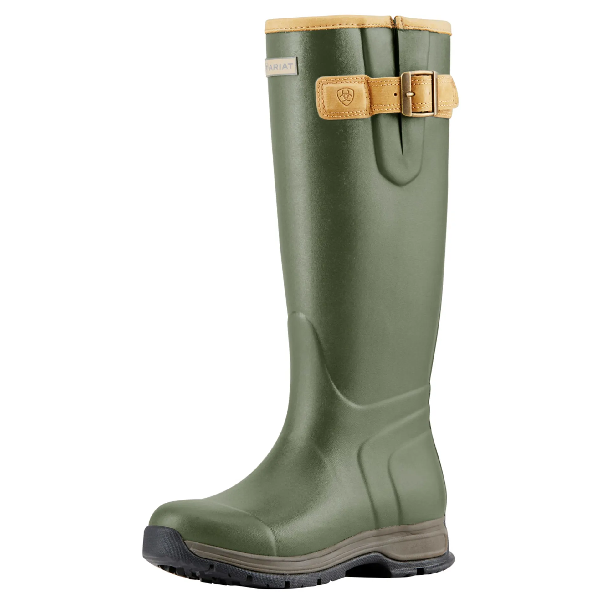 Ariat Burford Insulated Womens Wellies - Olive Green