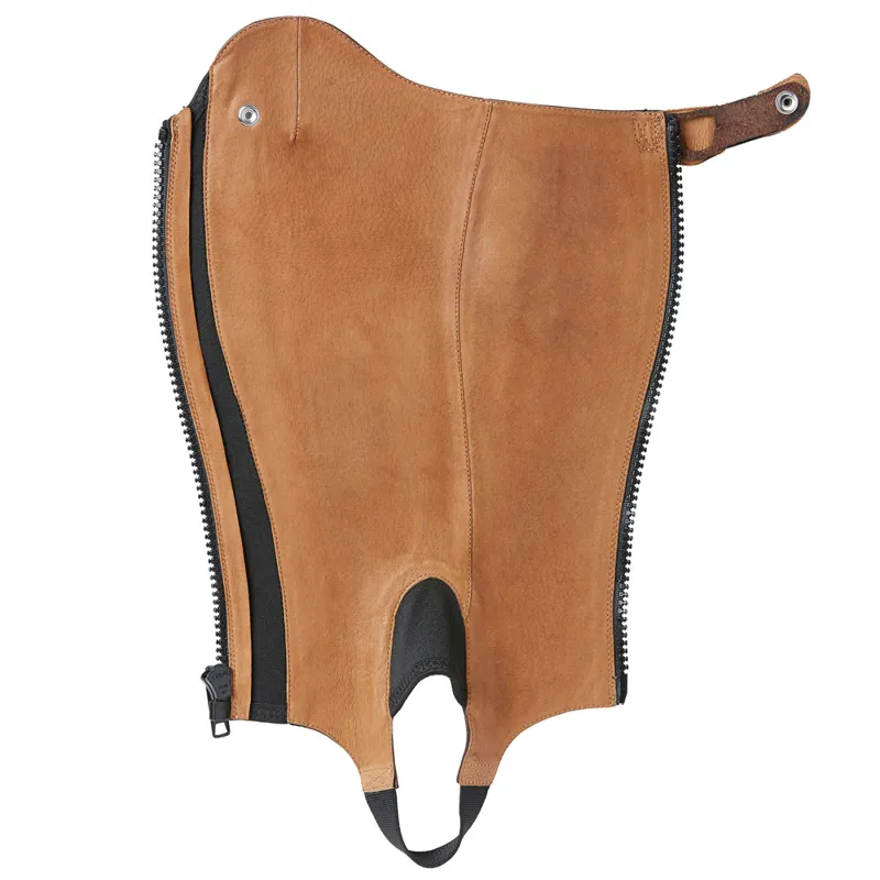 Ariat Close Contour Half Chaps - Waxed Chocolate