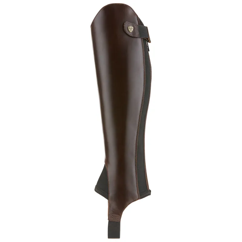 Ariat Close Contour Half Chaps - Waxed Chocolate