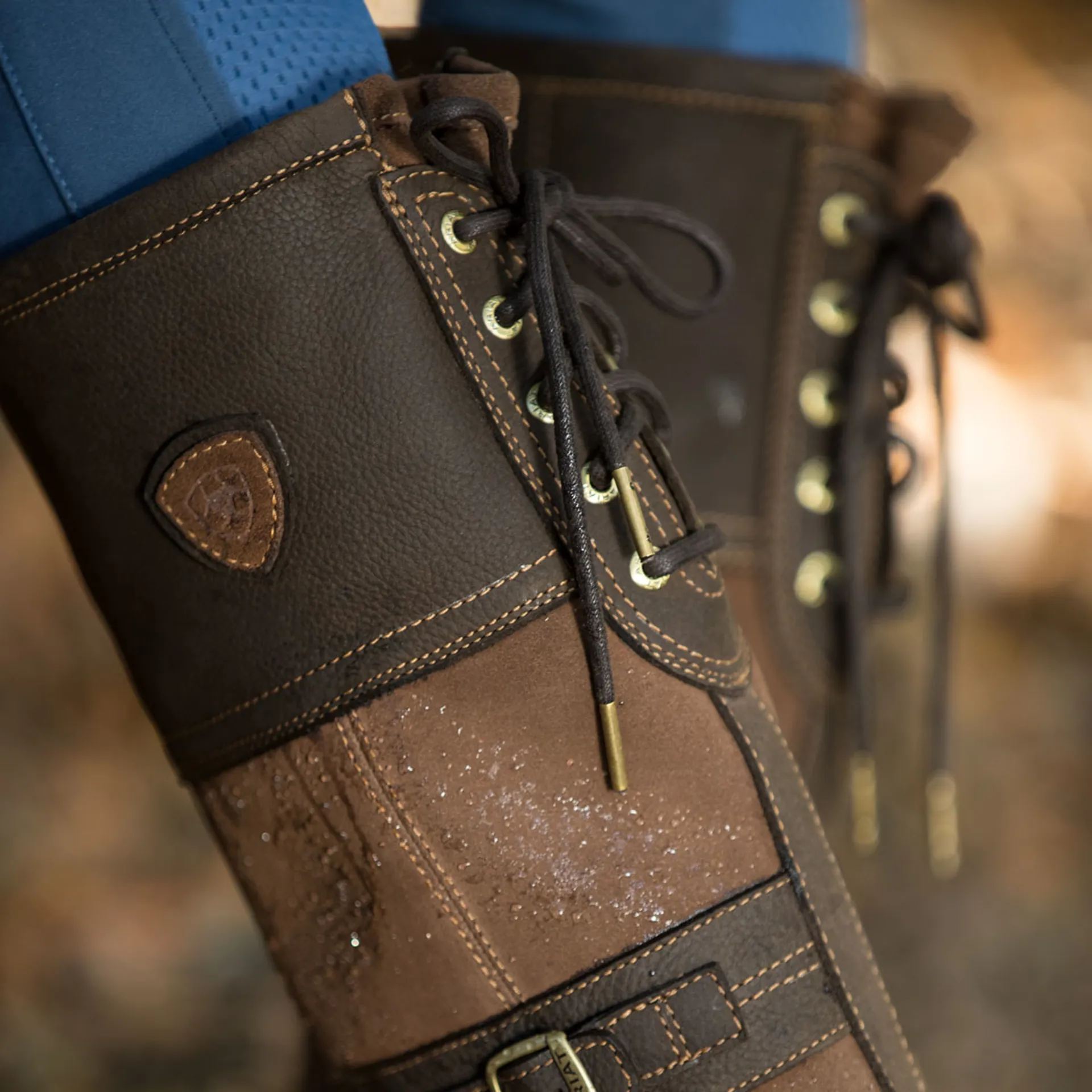 Ariat Langdale H2O Ladies Long Country Boots - Java