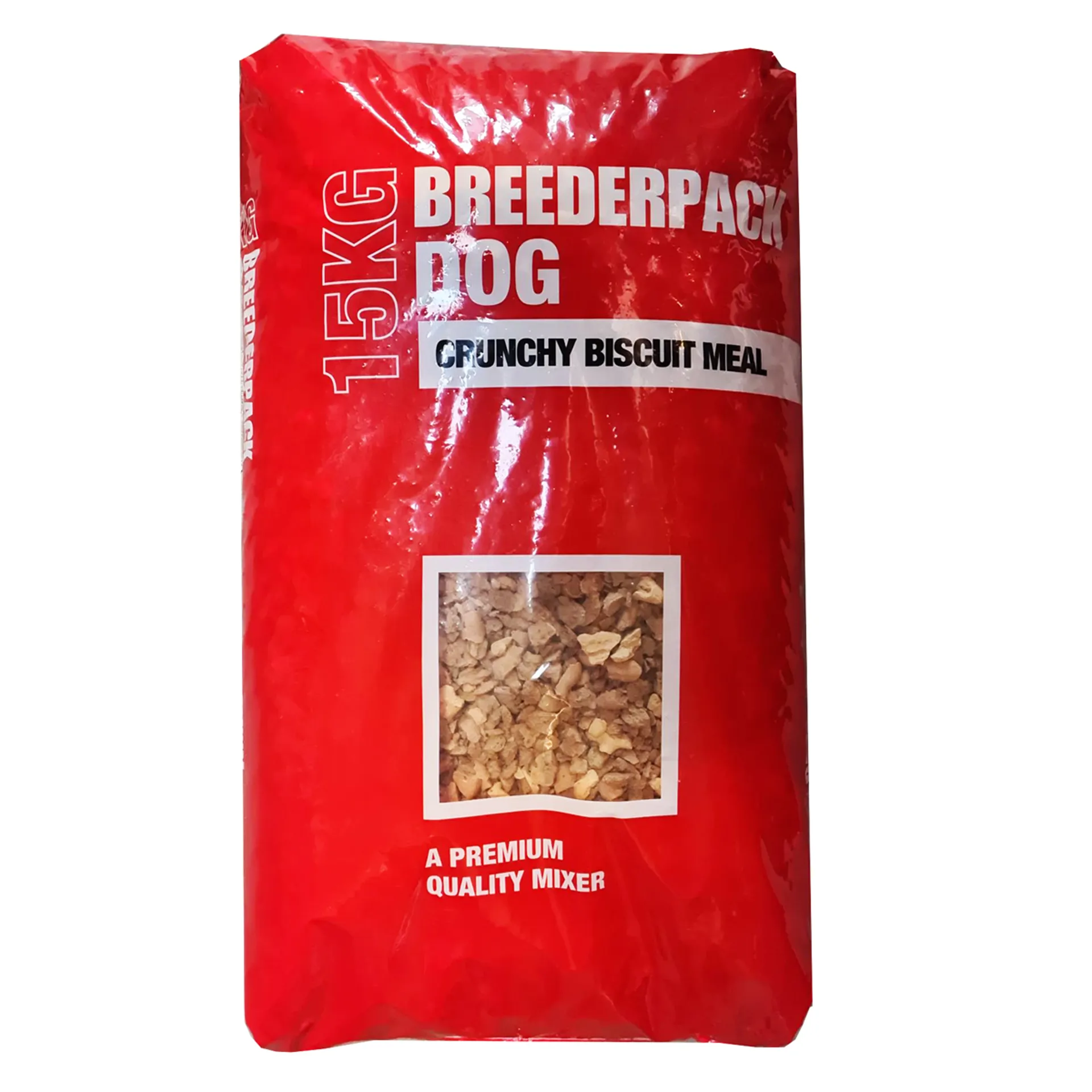 Breederpak Crunchy Biscuit Mixer Dog Food - 15kg