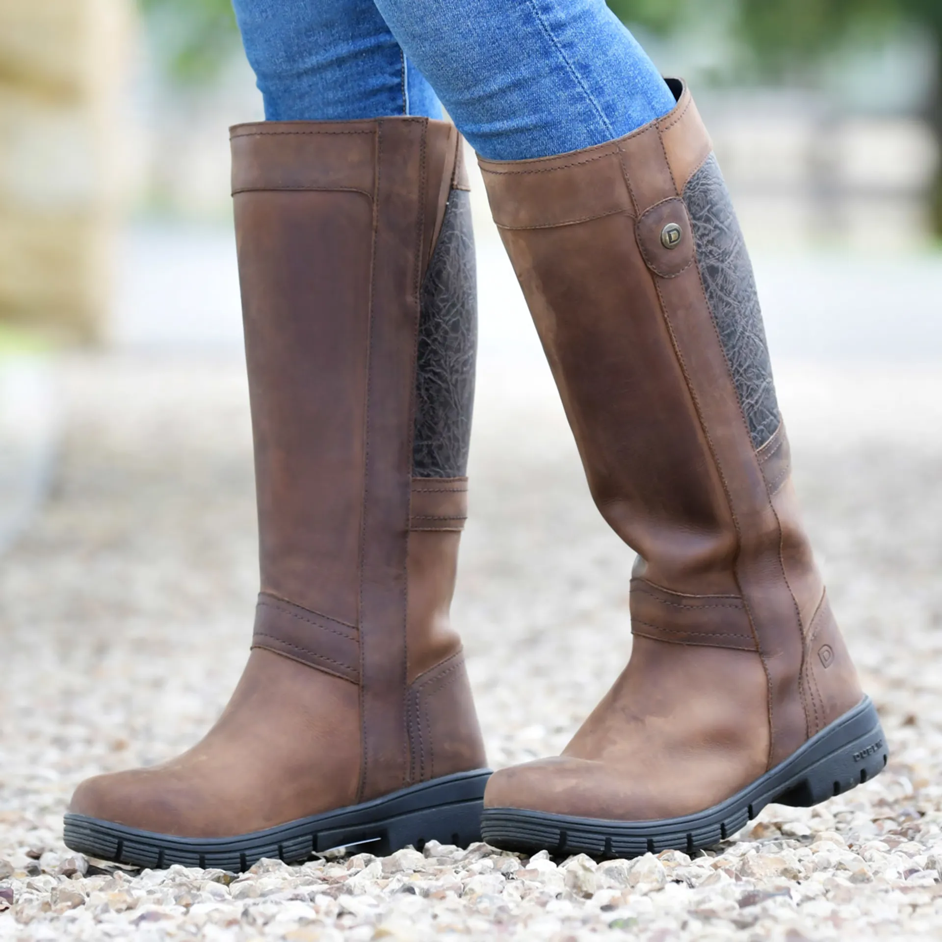 Dublin Barrow Ladies Country Boots - Brown