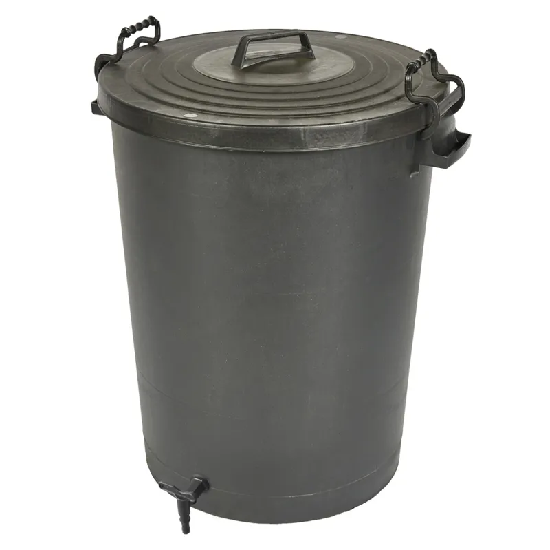 Earlswood Plastic Hay Soaker and Water Conserver Dustbin with Tap