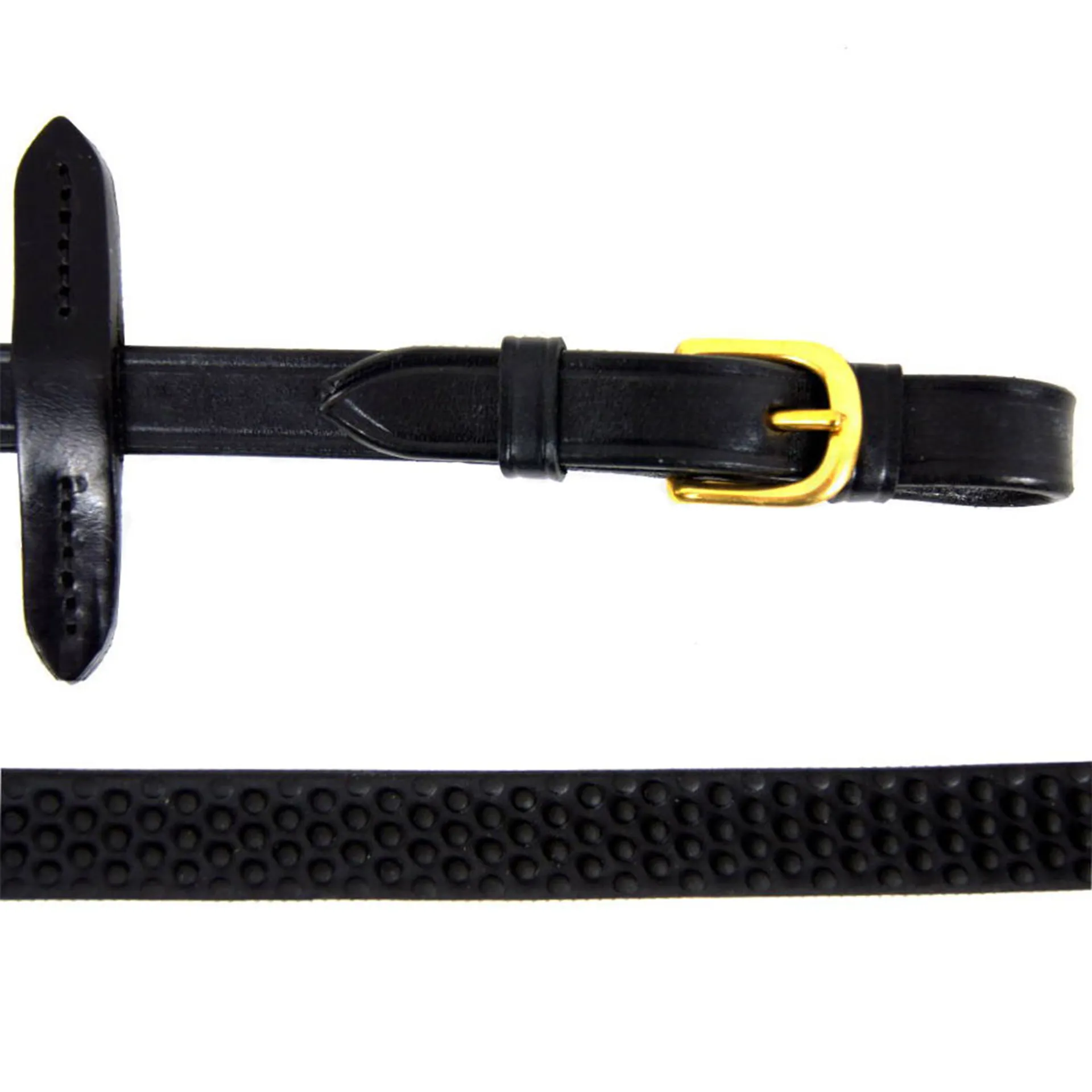Stephens Bio Grip Reins with Buckles - Black