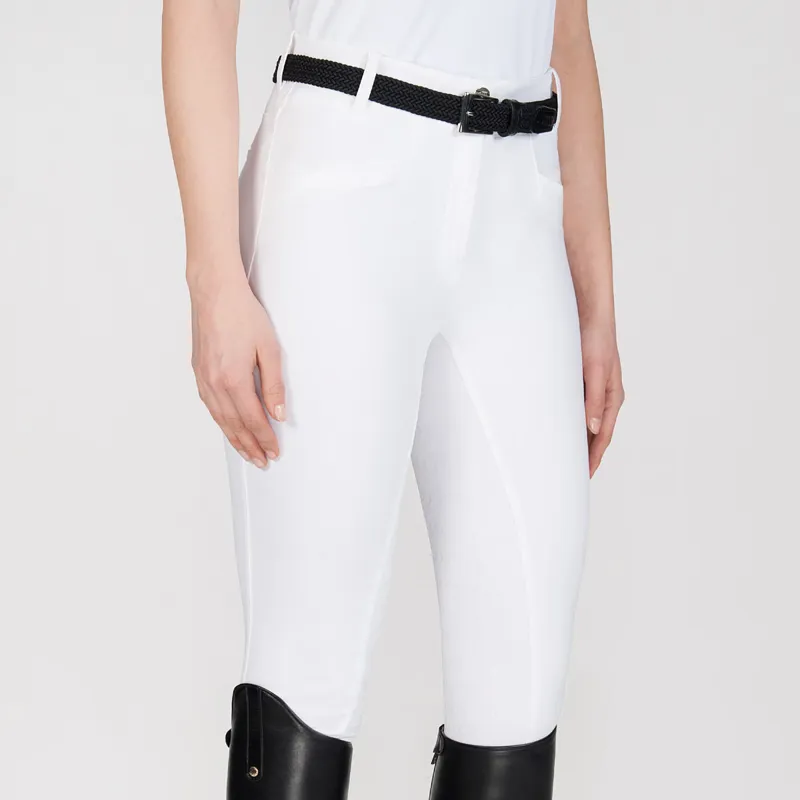 Equiline Arlette Full Grip Ladies Competition Breeches - White