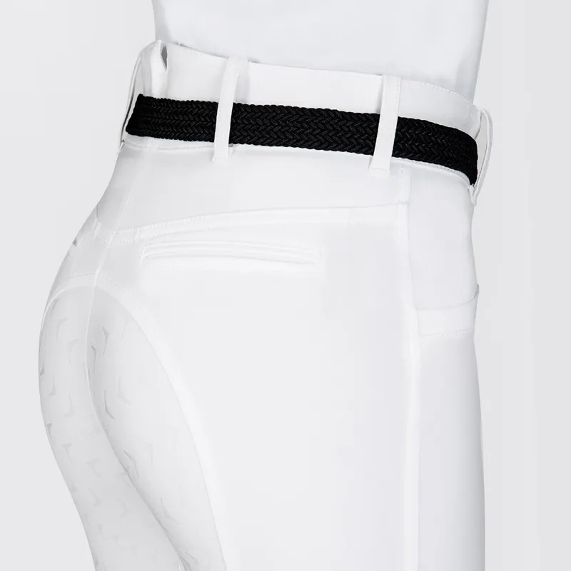 Equiline Arlette Full Grip Ladies Competition Breeches - White