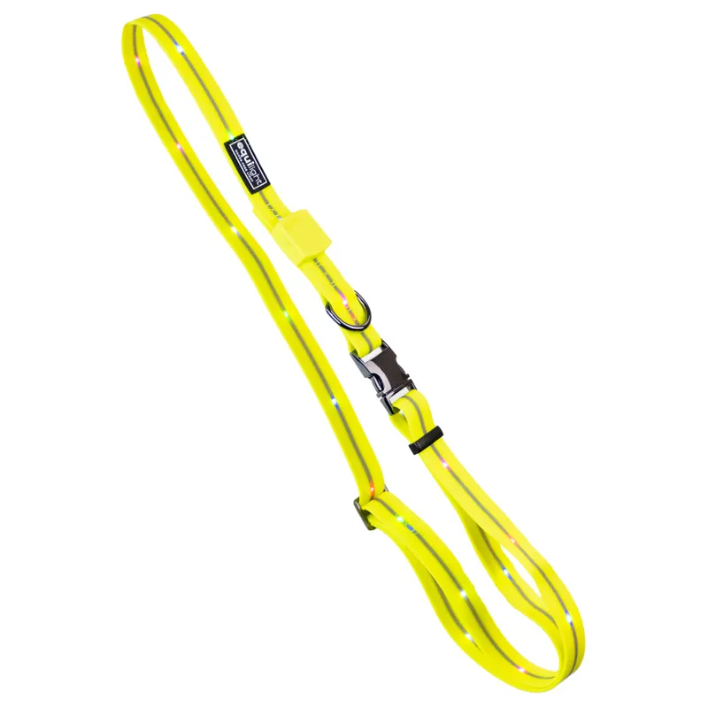 Equi Light Multicoloured Rechargeable LED Neck Strap - Yellow