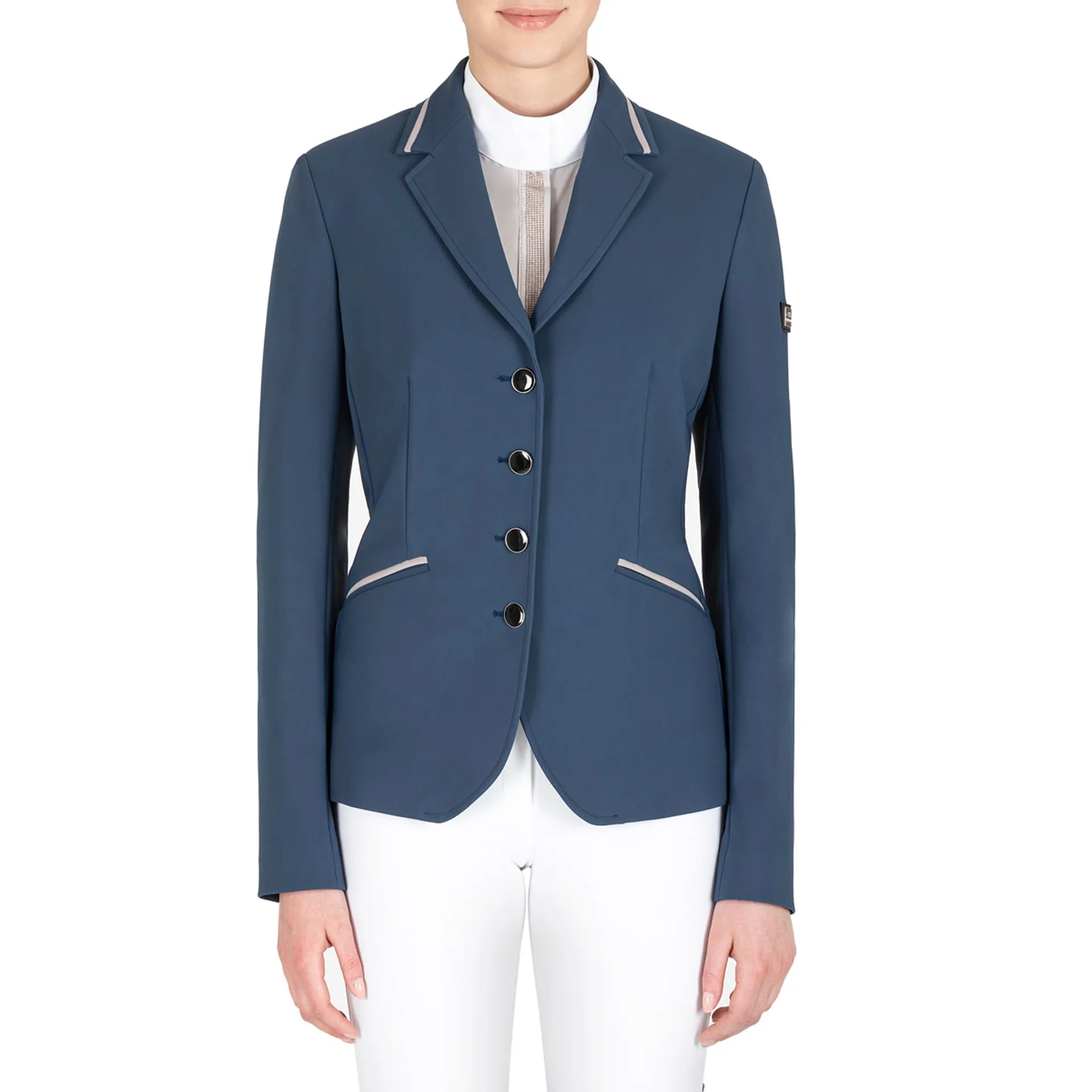 Equiline Efilez Ladies Competition Jacket - Diplomatic Blue