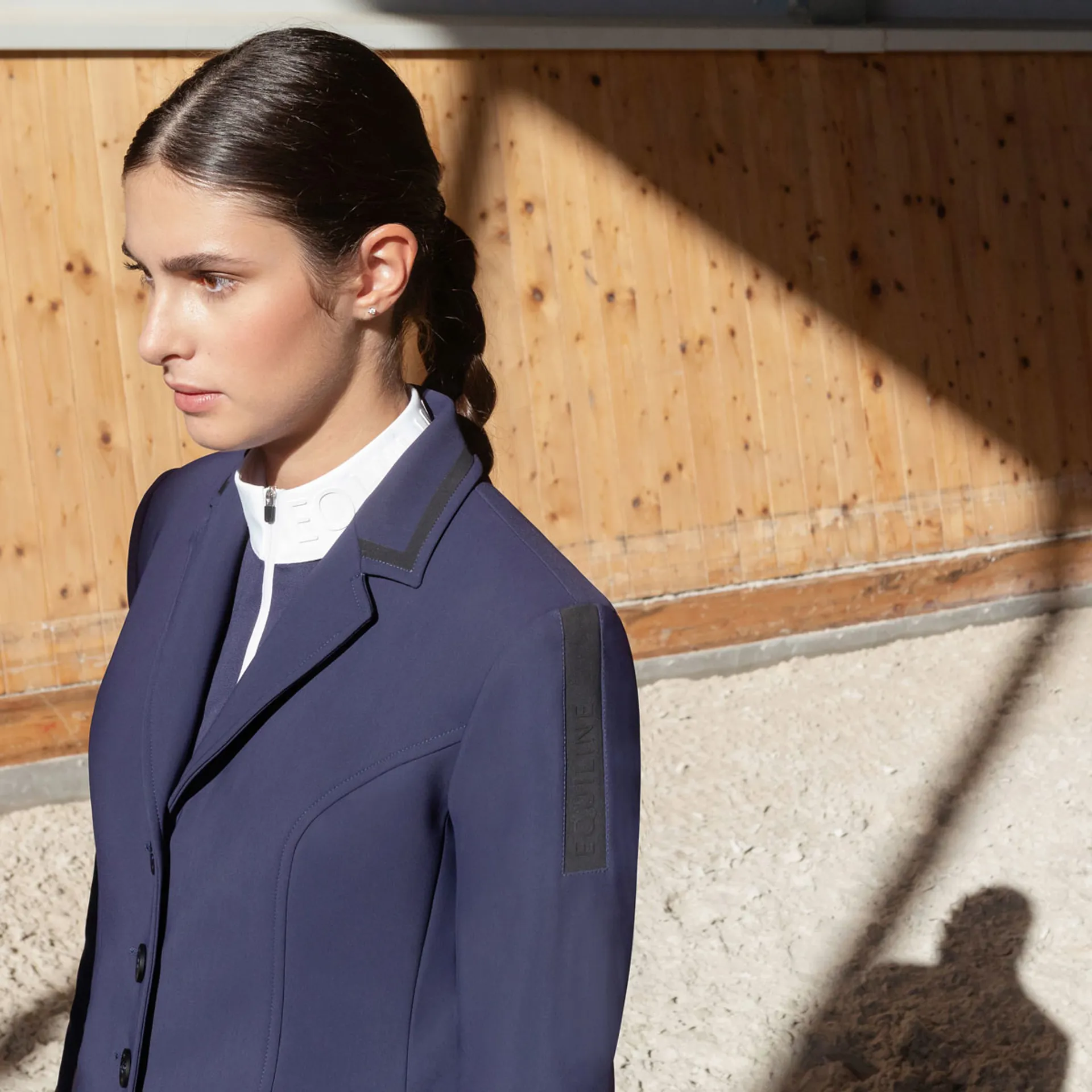 Equiline Celc Ladies Competition Jacket - Cobalto