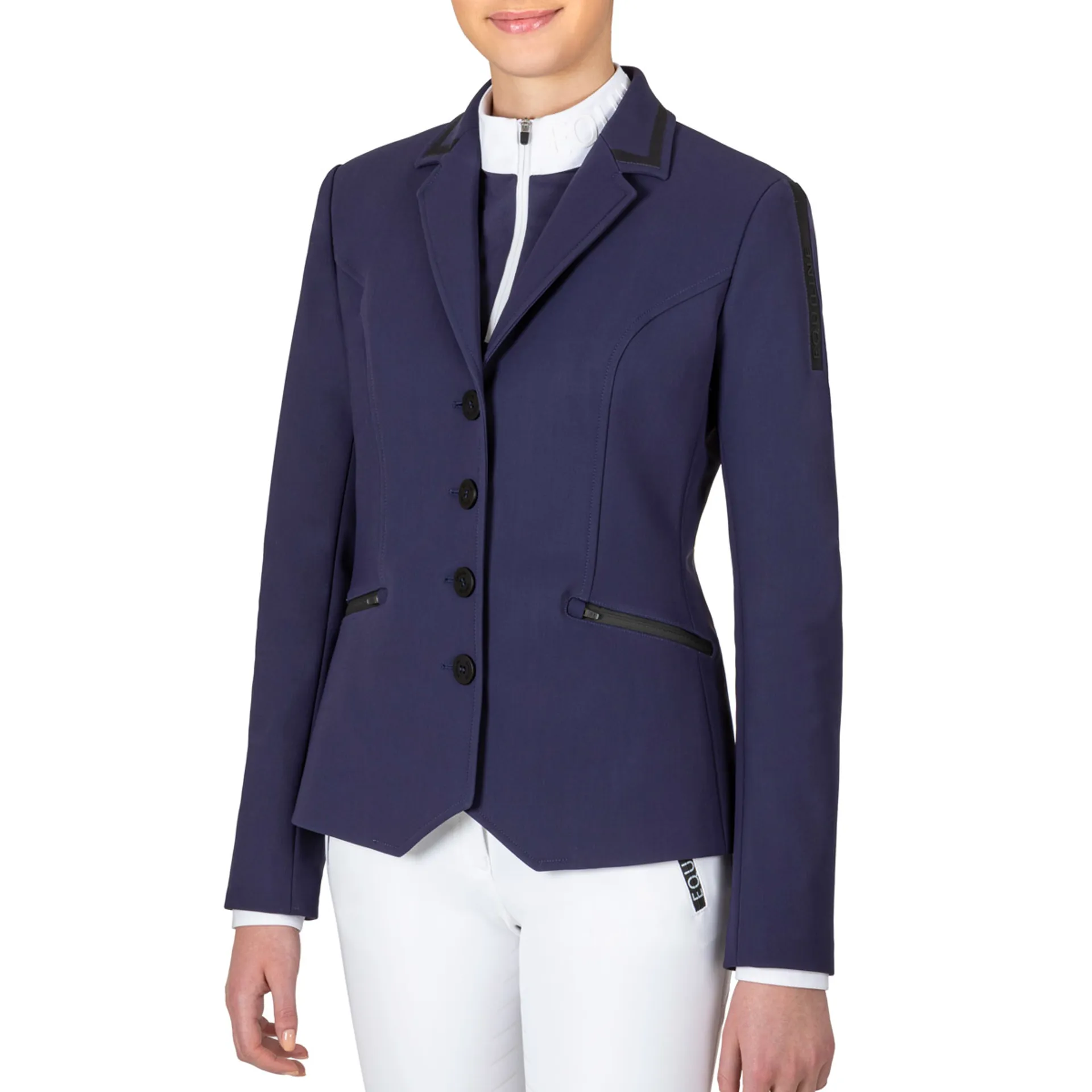 Equiline Celc Ladies Competition Jacket - Cobalto