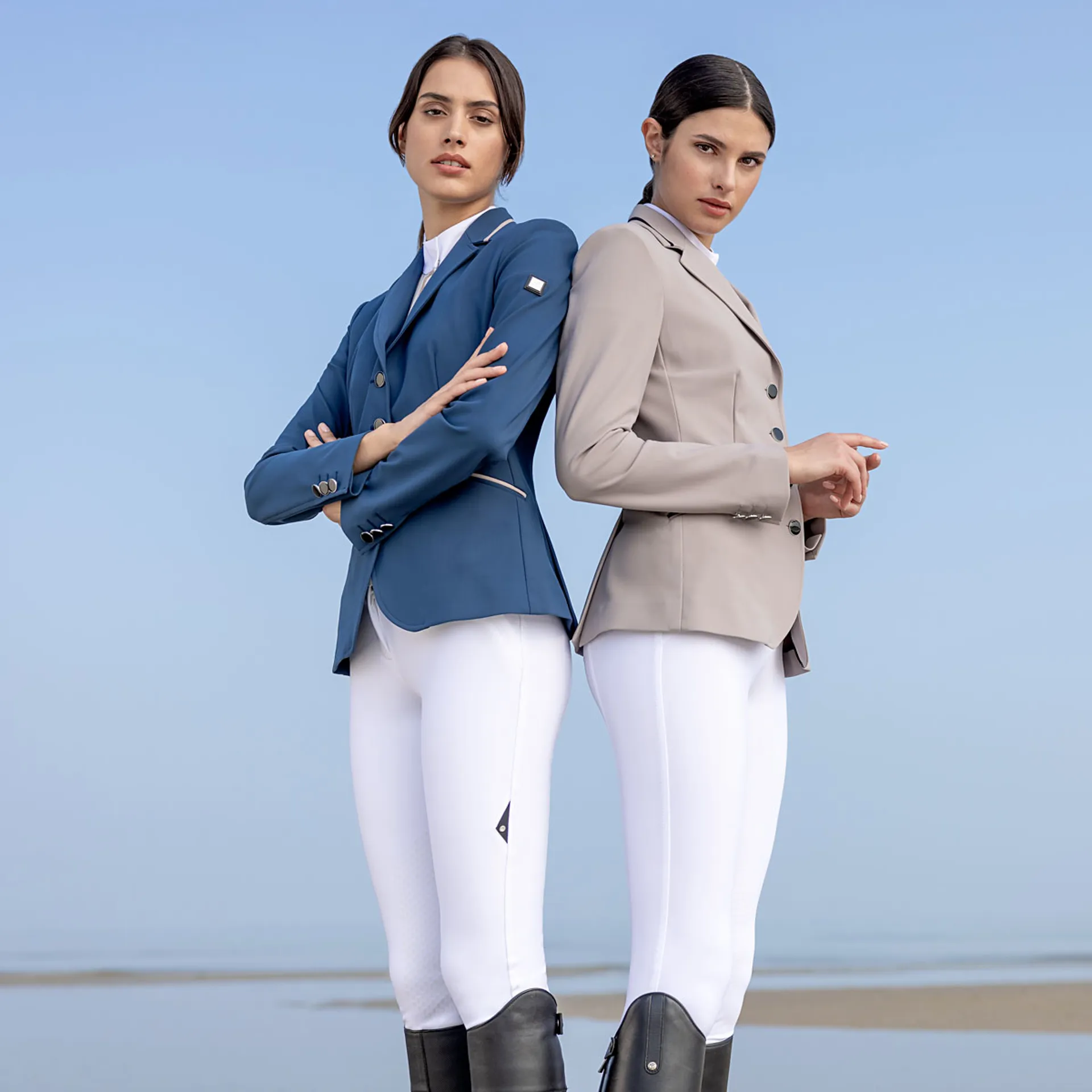 Equiline Efilez Ladies Competition Jacket - Diplomatic Blue