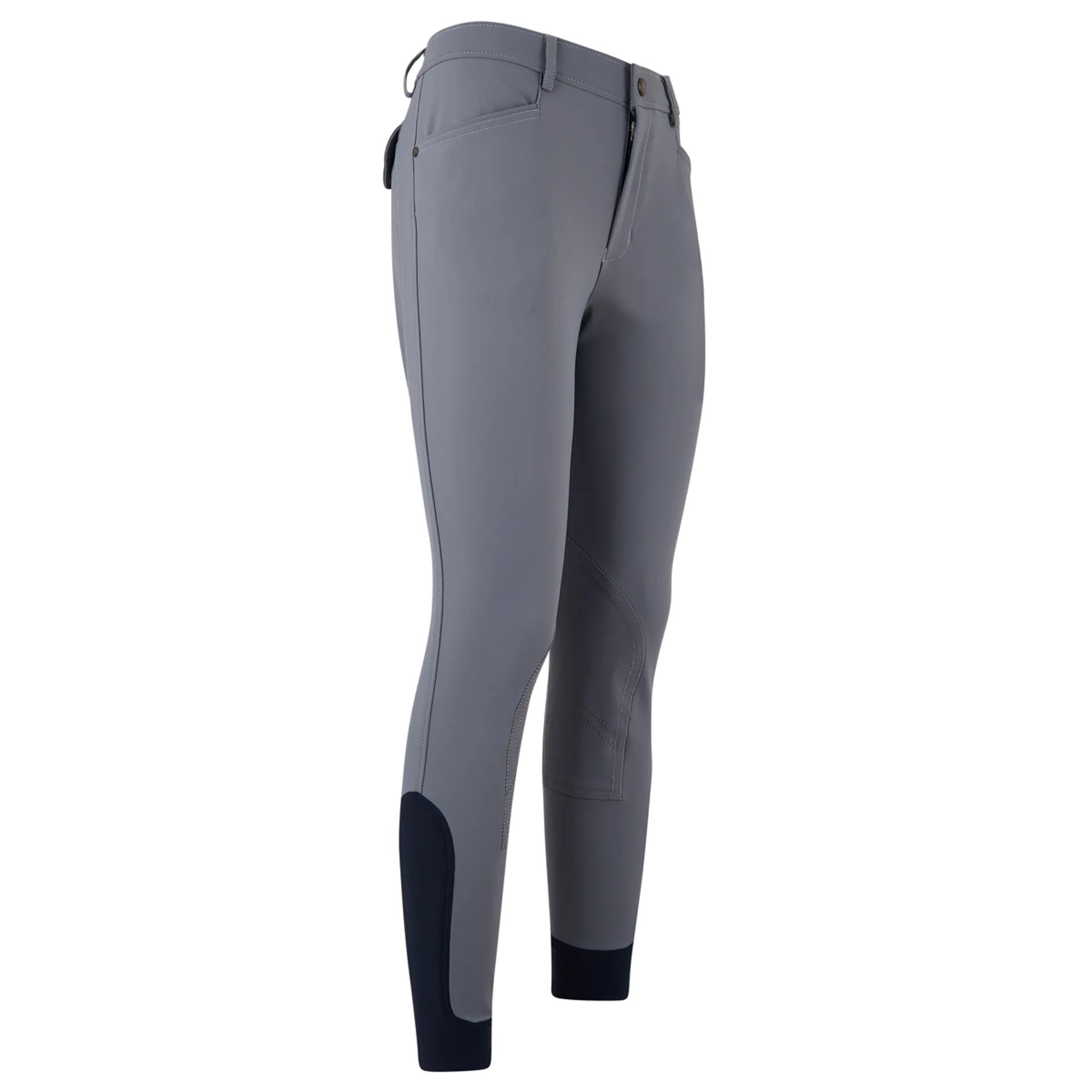 Euro-Star Camillo Knee Patch Mens Breeches - Titanium