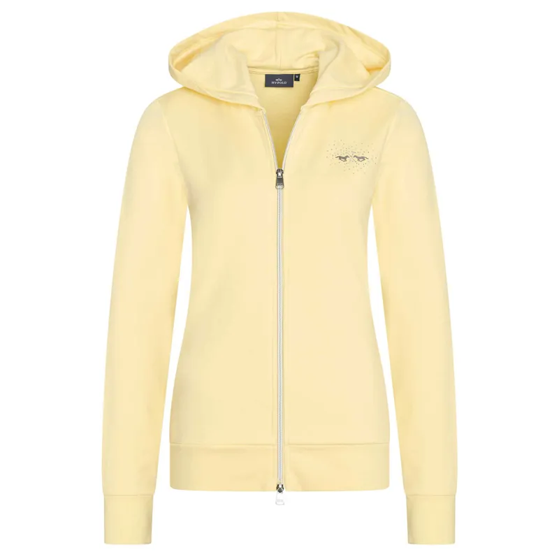 HV Polo Classic Ladies Full Zip Hoodie - Lemonade