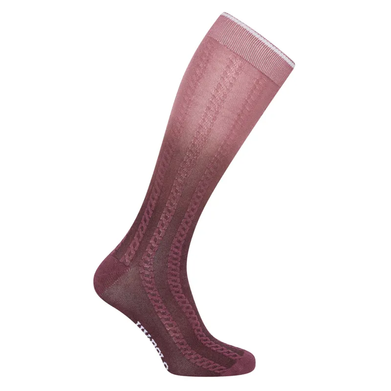 HV Polo Luna Tall Riding Socks - Mauve