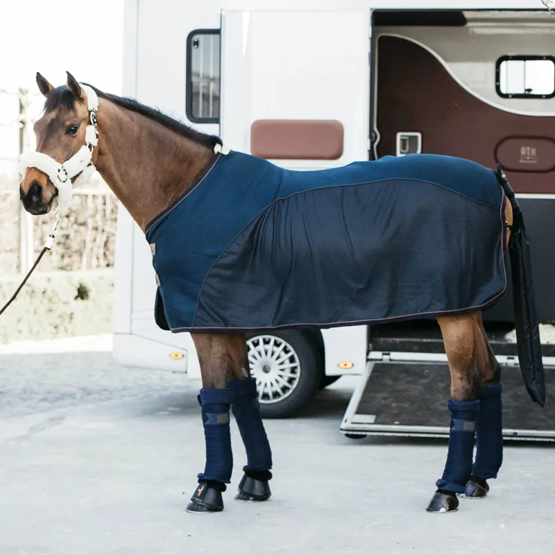 Kentucky Mesh-Combo Cooler Rug - Navy
