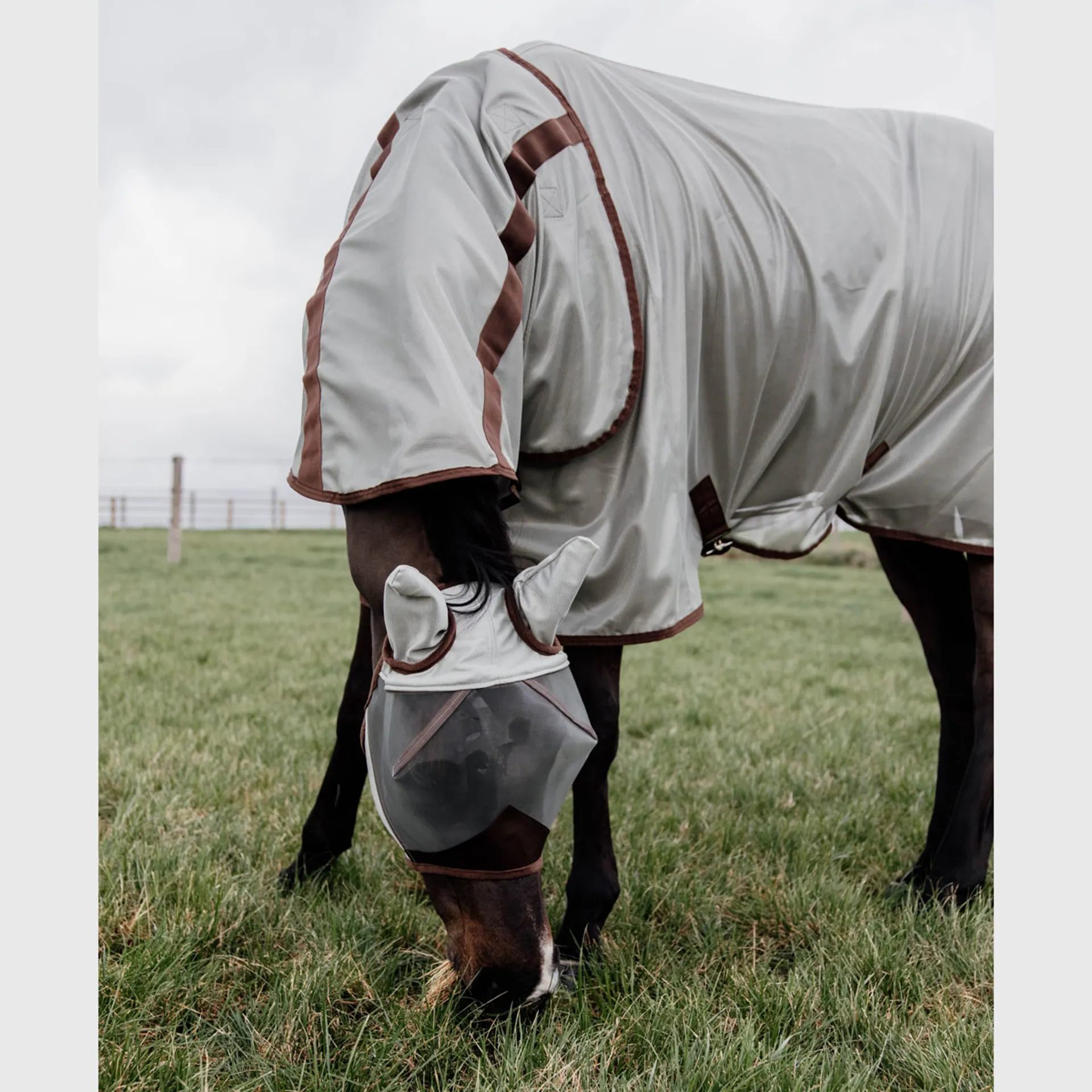 Kentucky Classic Mesh Fly Rug - Silver