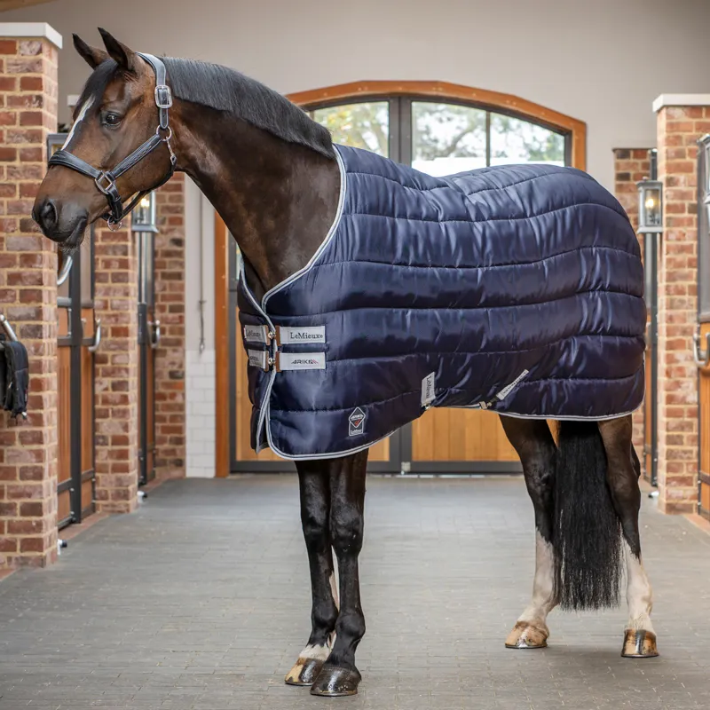 LeMieux Arika Stable-Tek 200g Standard Neck Stable Rug - Navy