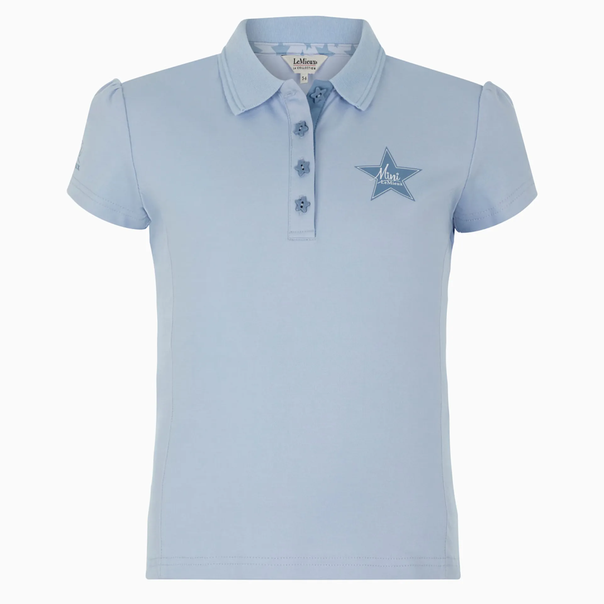 LeMieux Mini Junior Polo Shirt - Mist