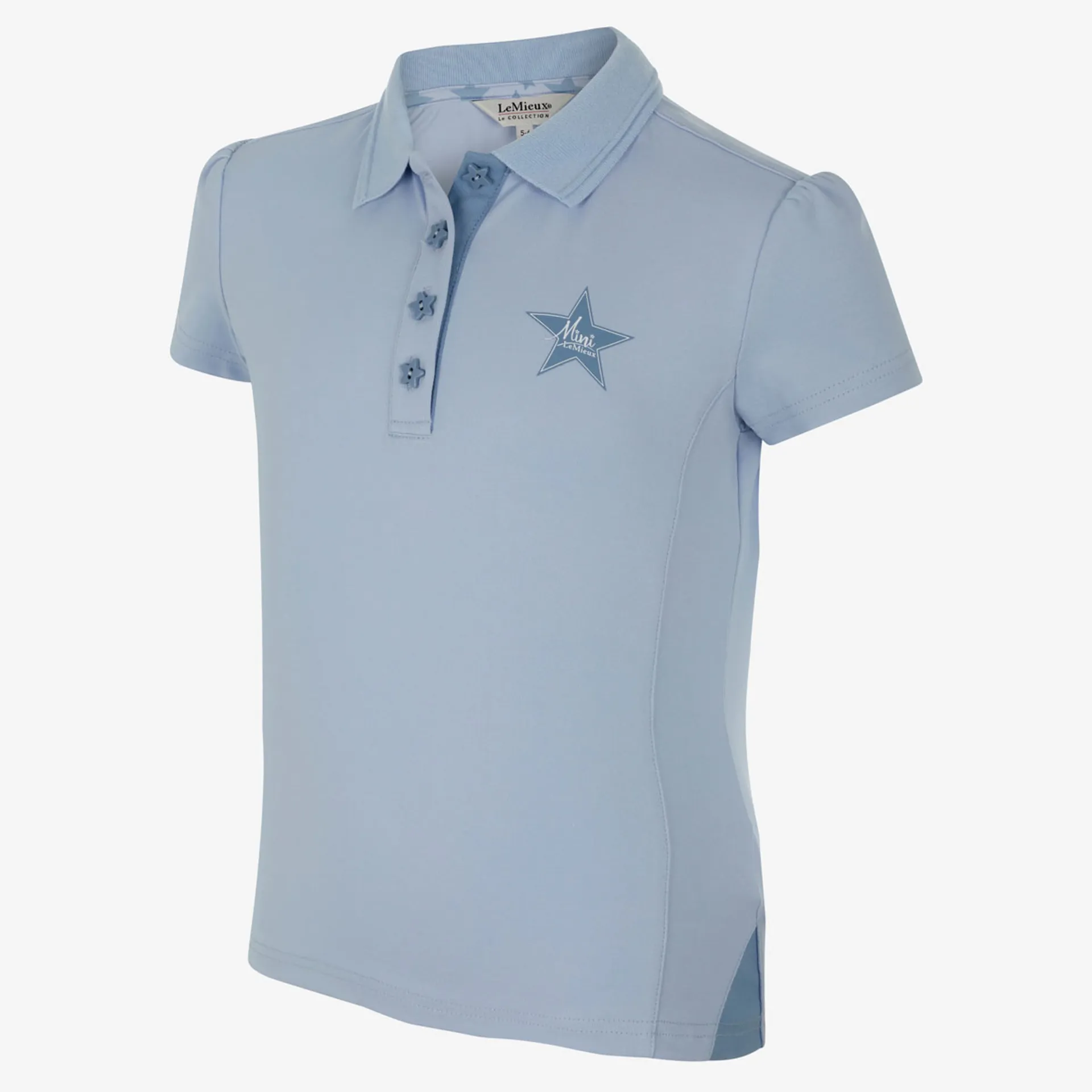 LeMieux Mini Junior Polo Shirt - Mist