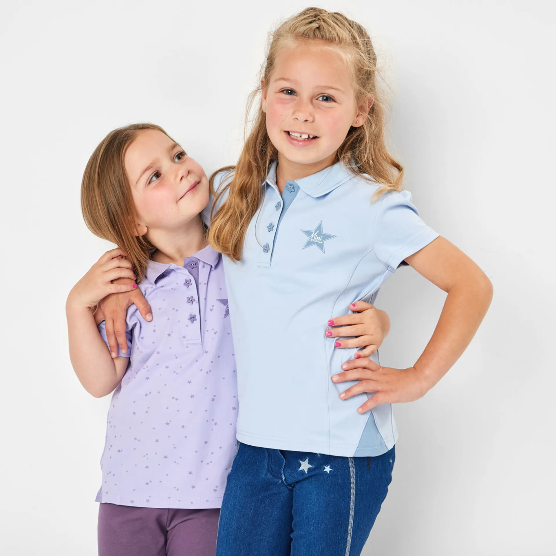 LeMieux Mini Junior Polo Shirt - Mist