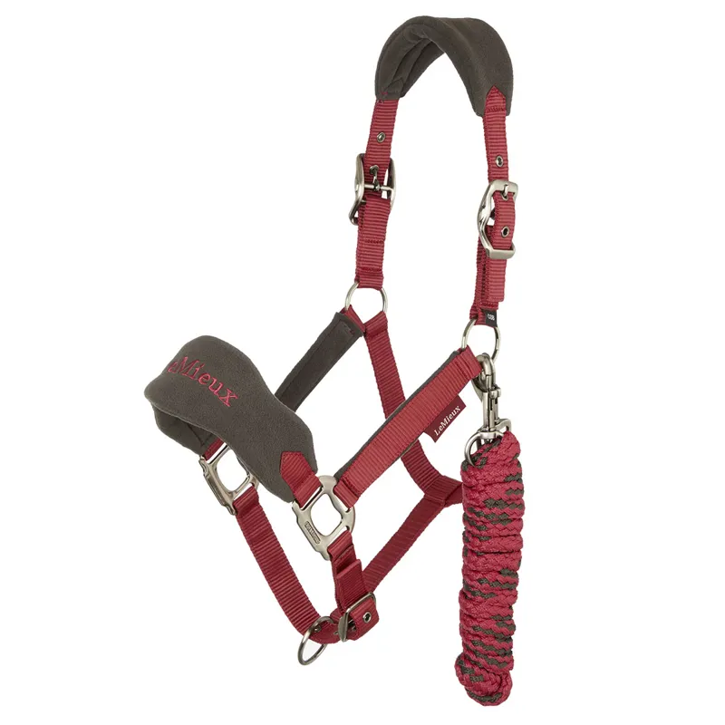 LeMieux Vogue Headcollar and Lead Rope Set - Ember