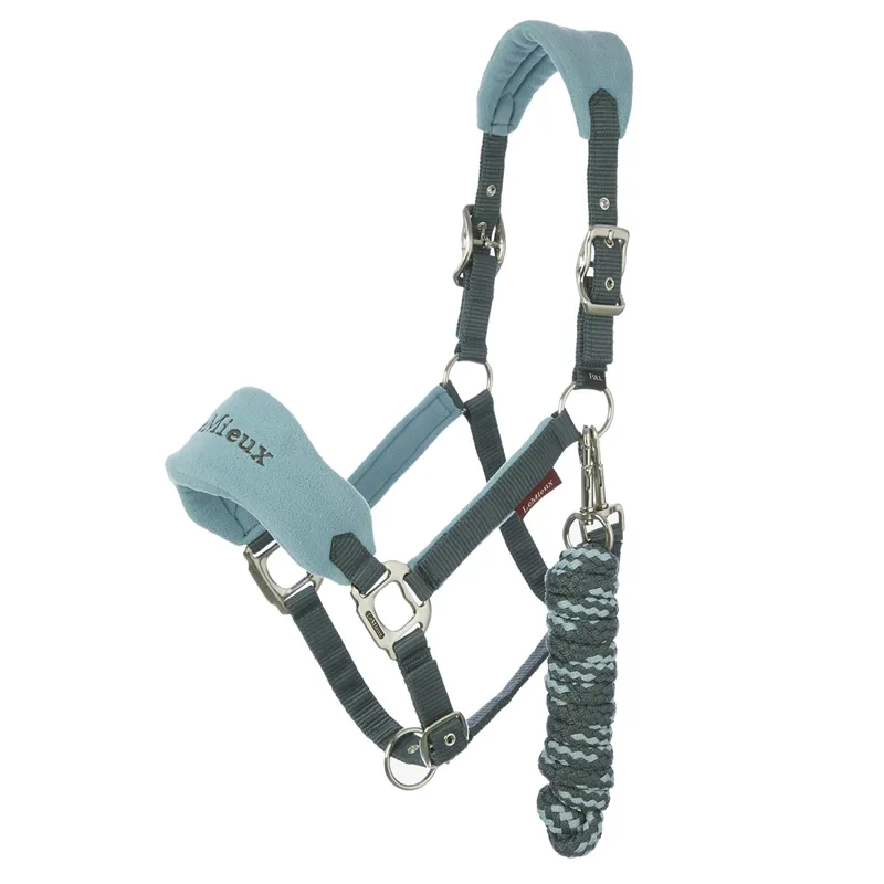 LeMieux Vogue Headcollar and Lead Rope Set - Petrol