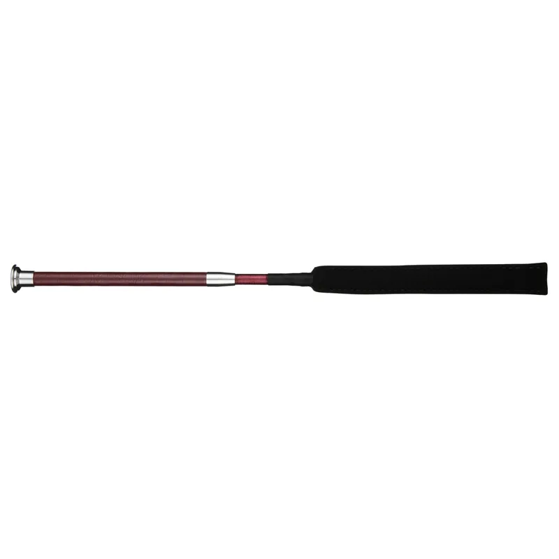 LeMieux Rhone Pro Baton Whip - Burgundy