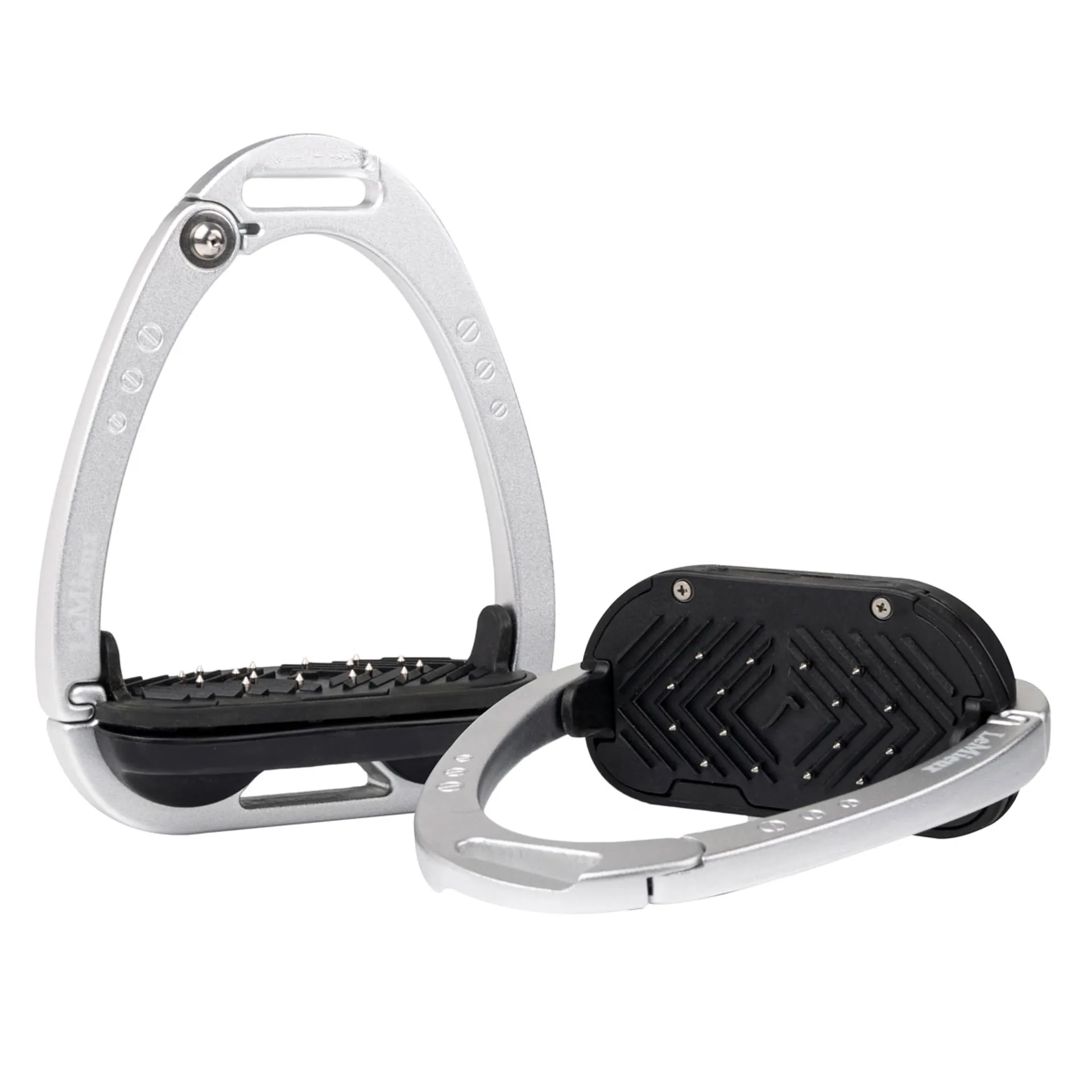 LeMieux Vector Control Flat Safety Stirrups - Aluminium