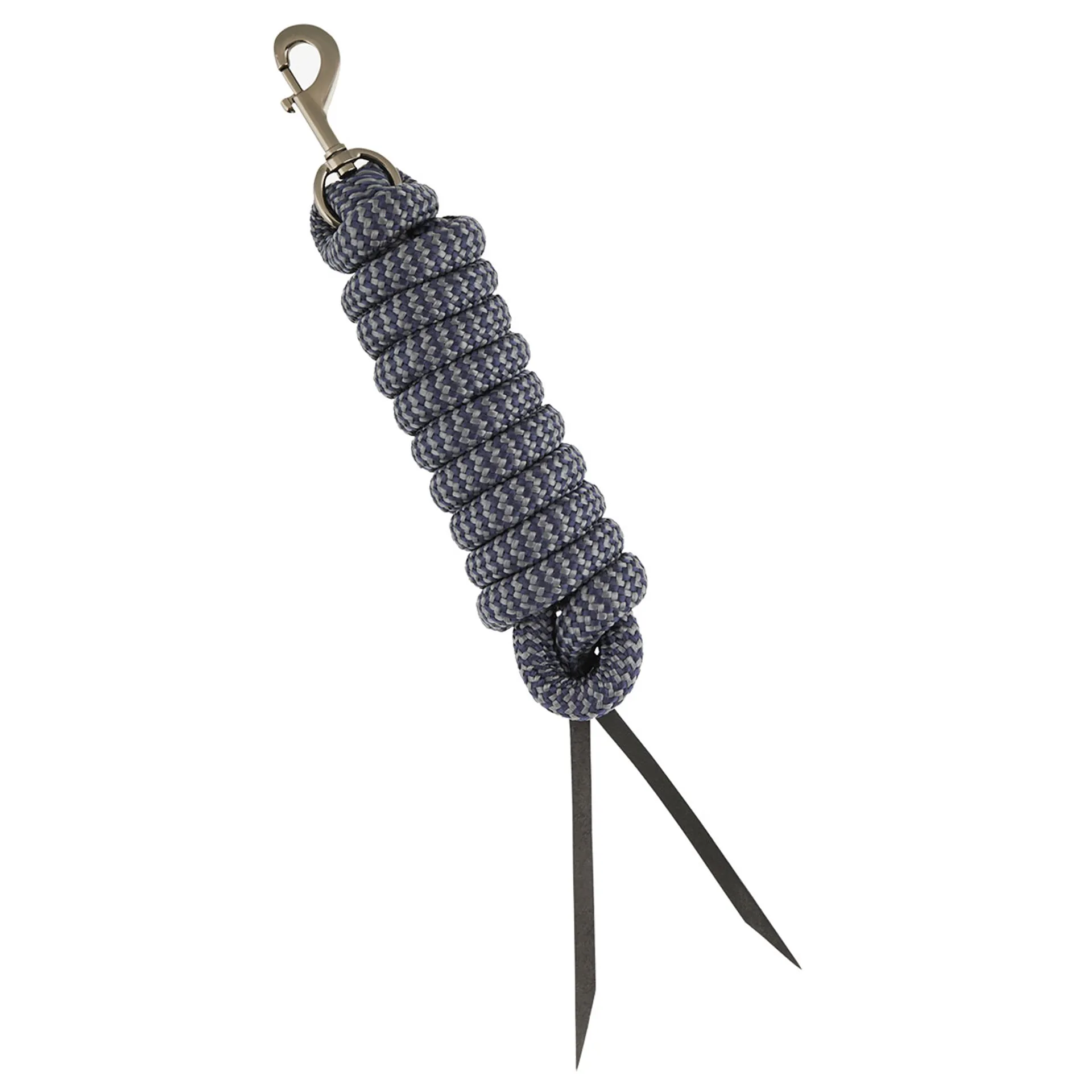 LeMieux Training Lead Rope - Navy/Grey