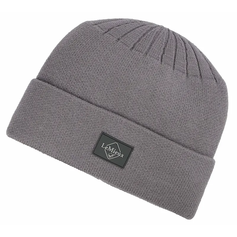 LeMieux Mens Beanie Hat - Grey