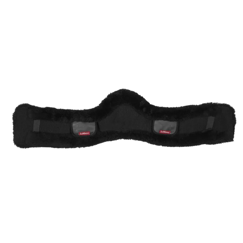 LeMieux Merino+ Anatomic Dressage Girth Cover - Black