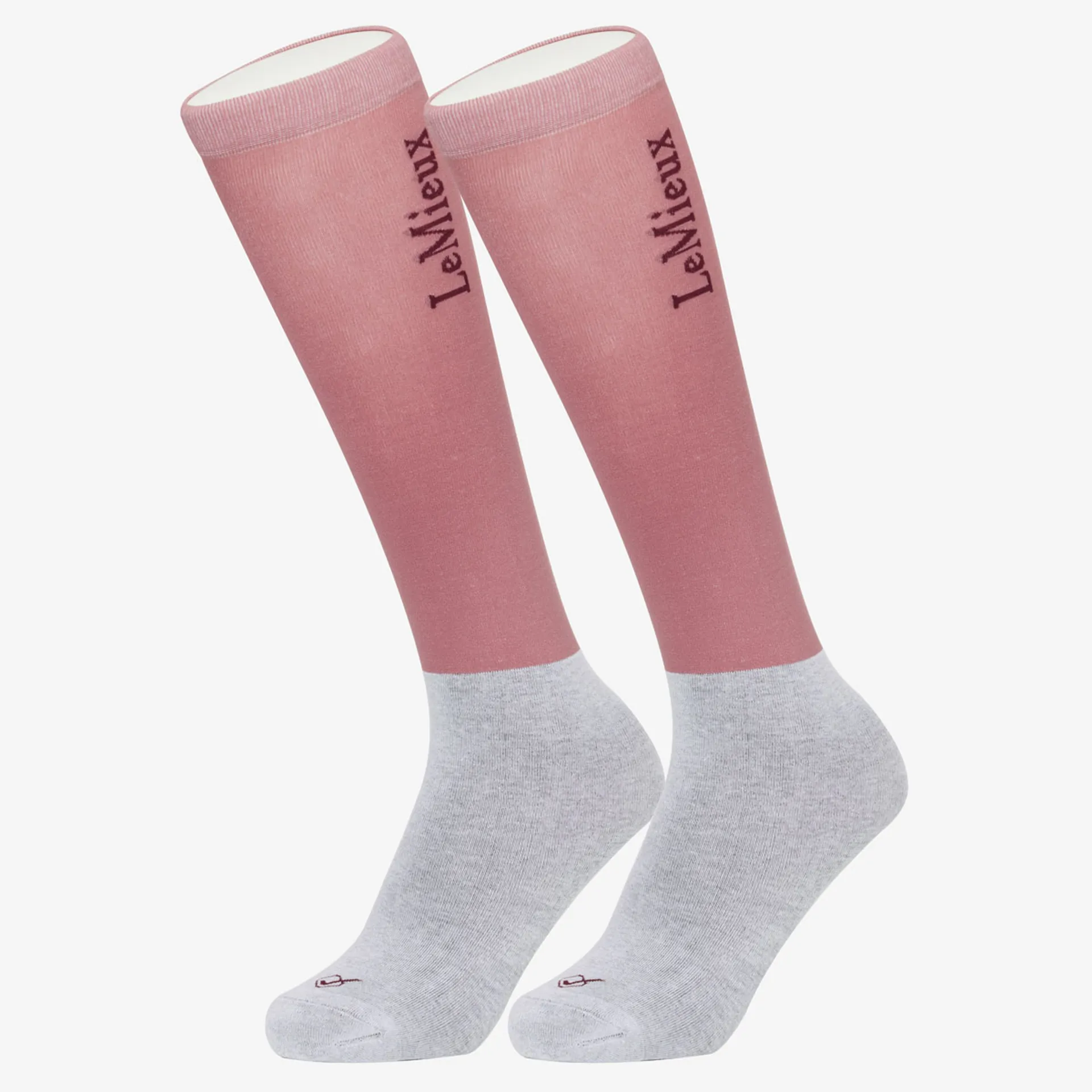 LeMieux Competition Riding Socks 2 Pack - Orchid