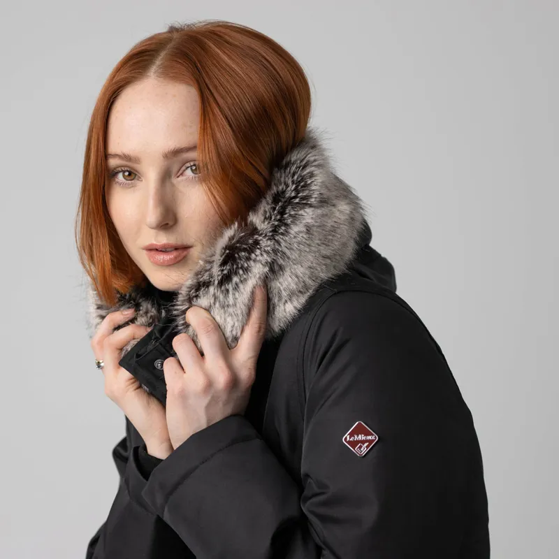 LeMieux Waterproof Short Ladies Jacket - Black