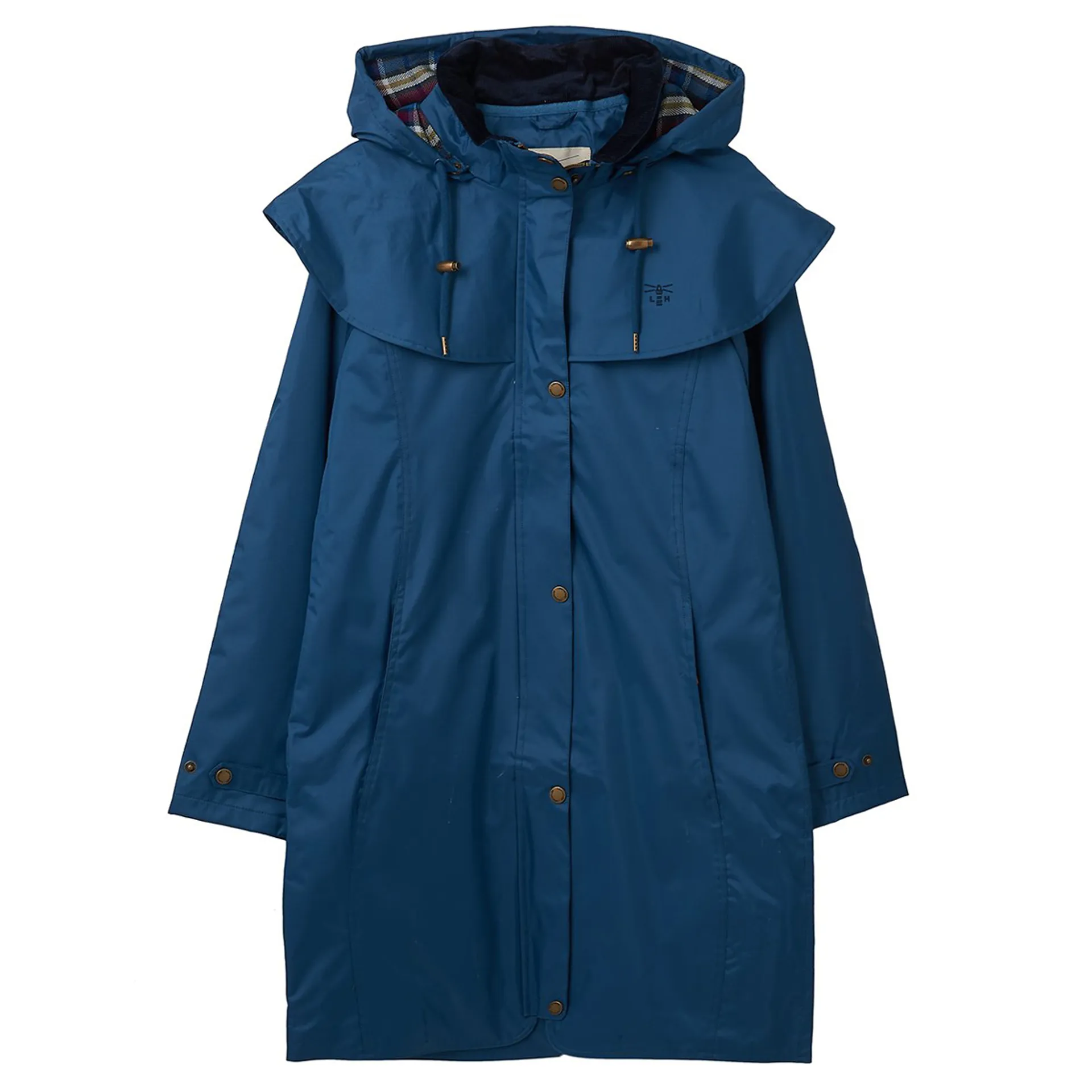 Lighthouse Outrider Ladies 3/4 Length Waterproof Jacket Deep Sea