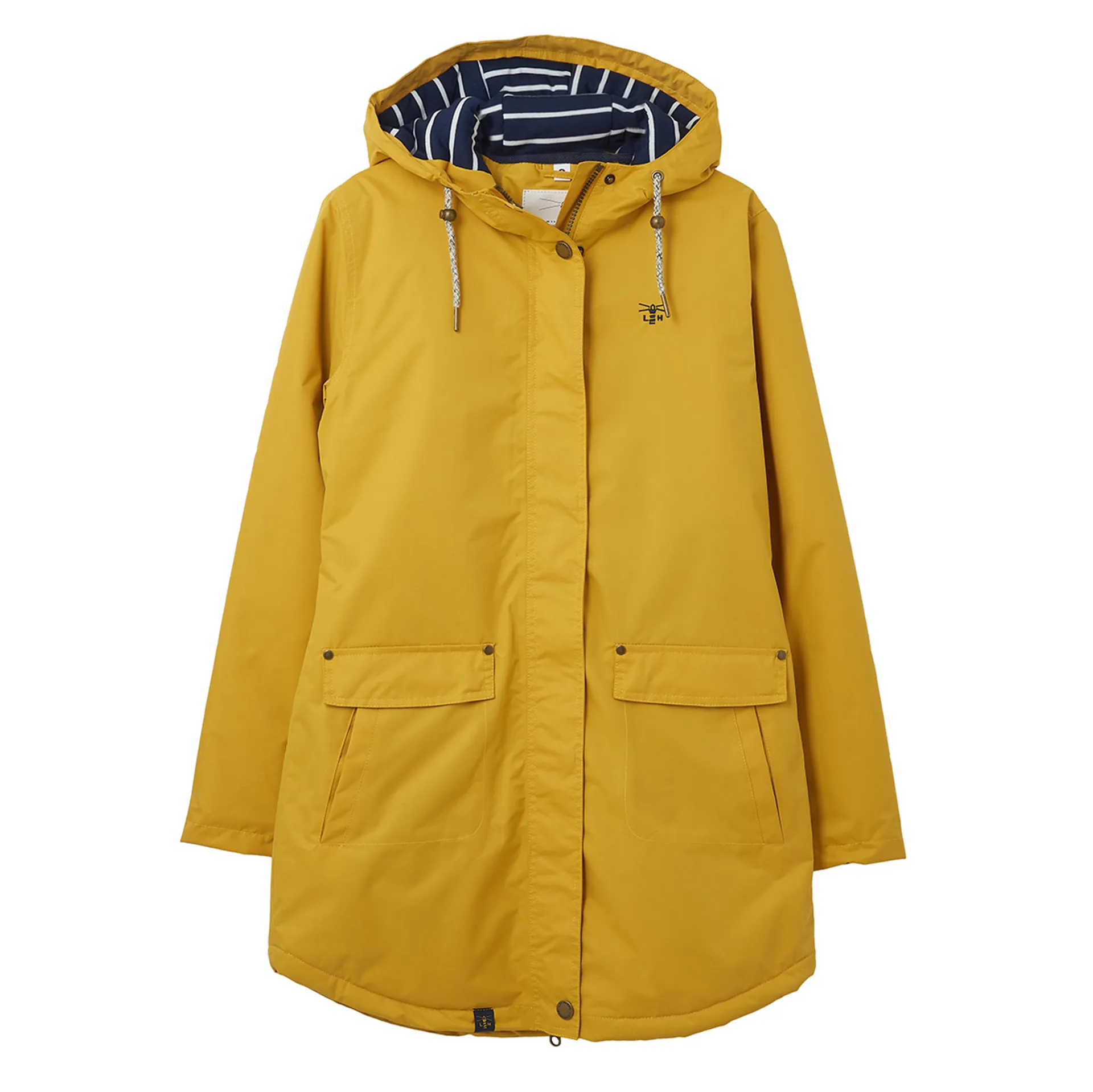 Lighthouse Iona Ladies 3/4 Length Waterproof Jacket - Sunrise