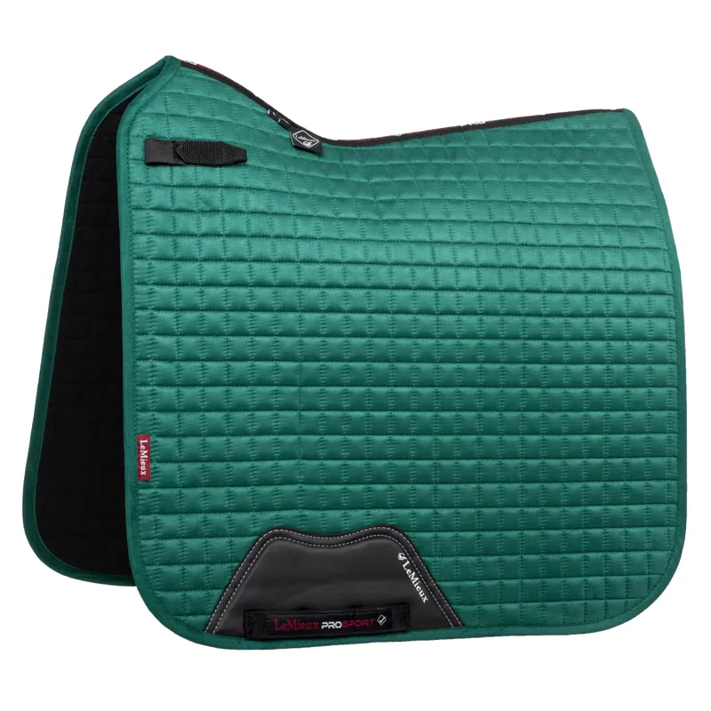 LeMieux ProSport Suede Dressage Square - Peacock