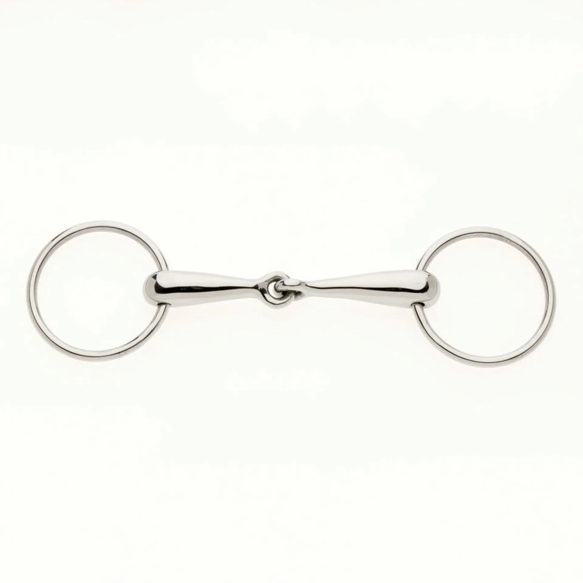 Lorina Thin German Hollow Mouth Loose Ring Jointed Snaffle Bit