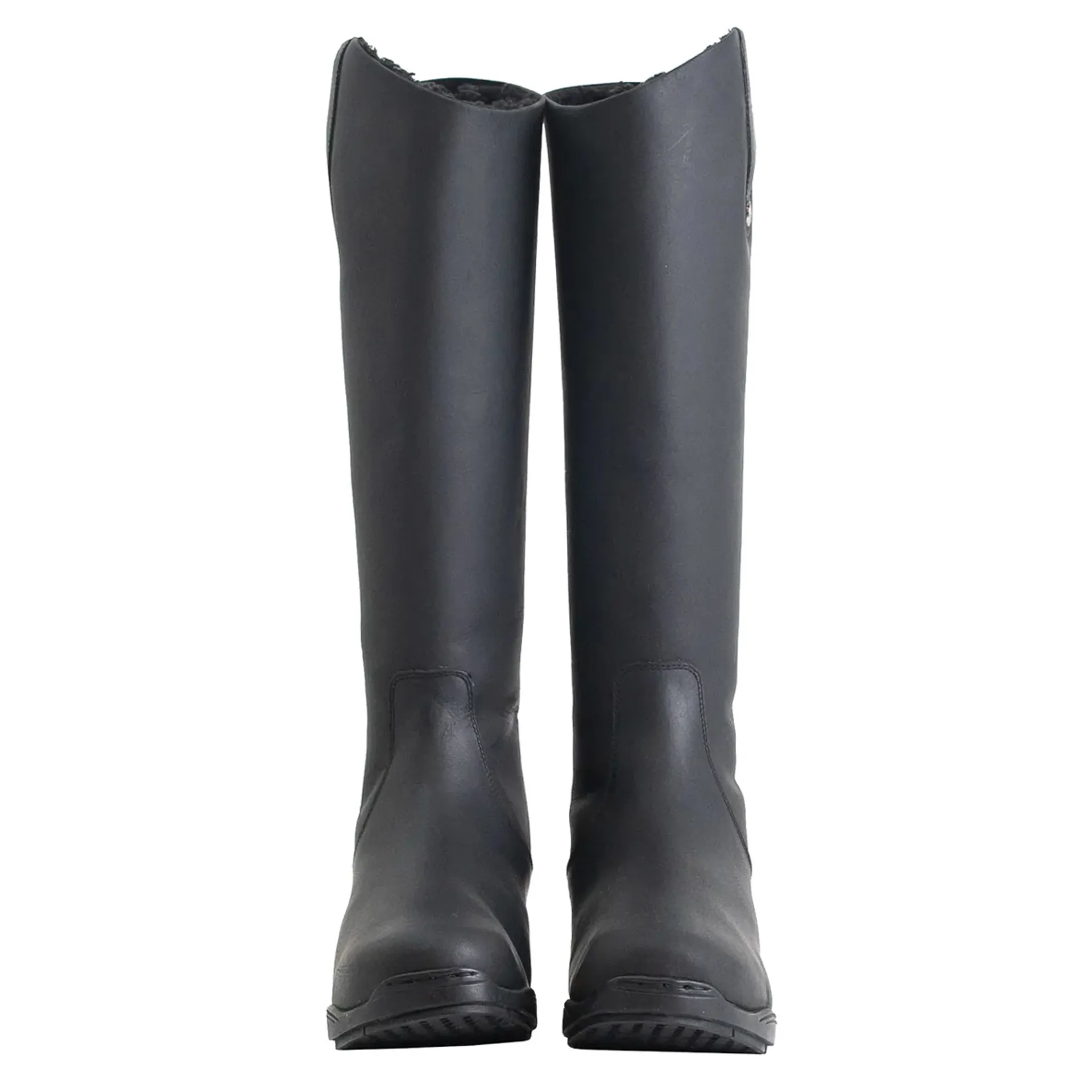 Mark Todd Winter Fleece Lined Tall Unisex Riding Boots - Black