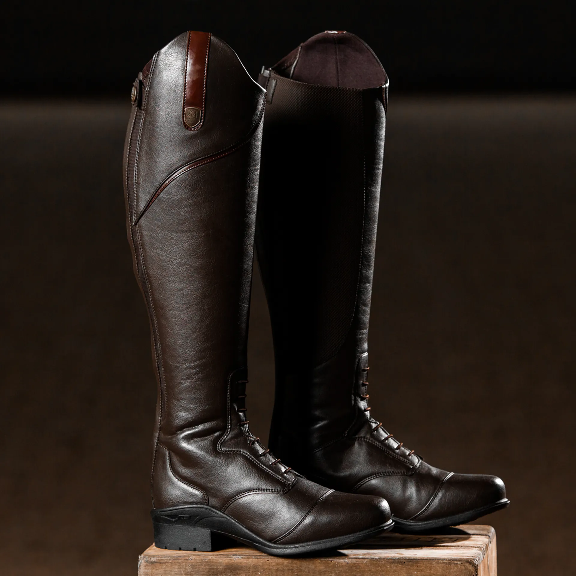 Mountain Horse Veganza Ladies Tall Riding Boots - Brown